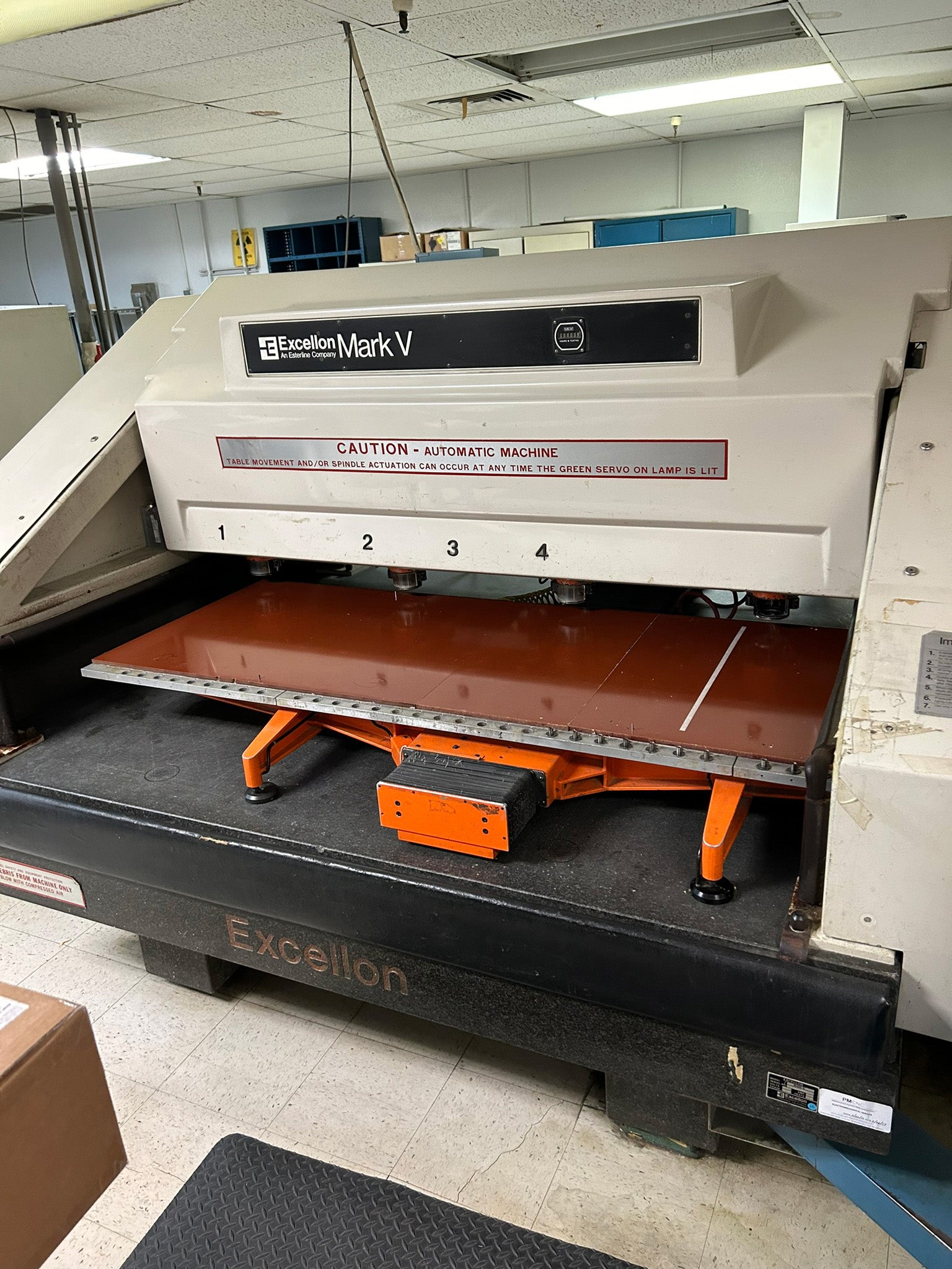 Excellon Mark V Drilling Machine – Bridge Tronic Global