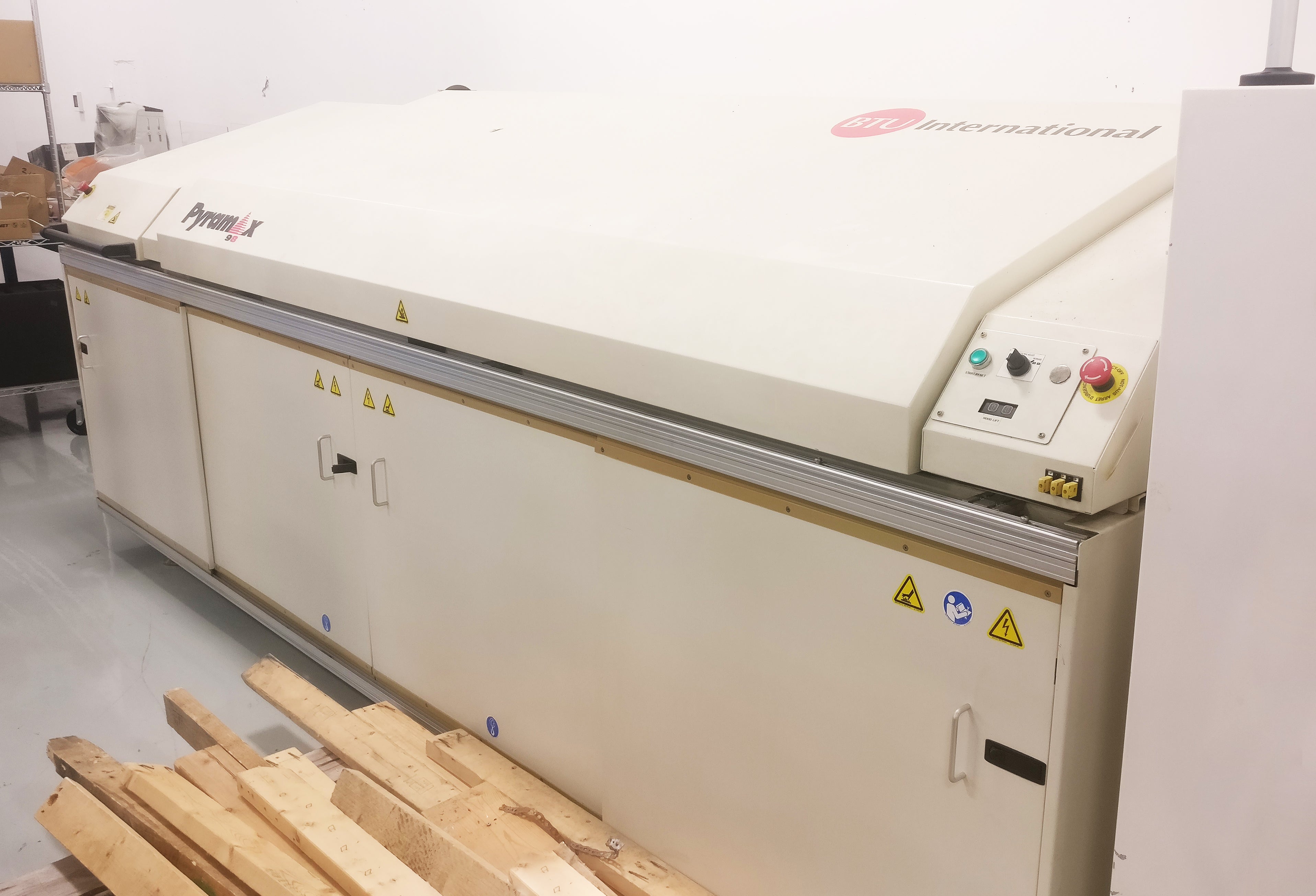 BTU Pyramax 98 A Reflow Oven – Bridge Tronic Global