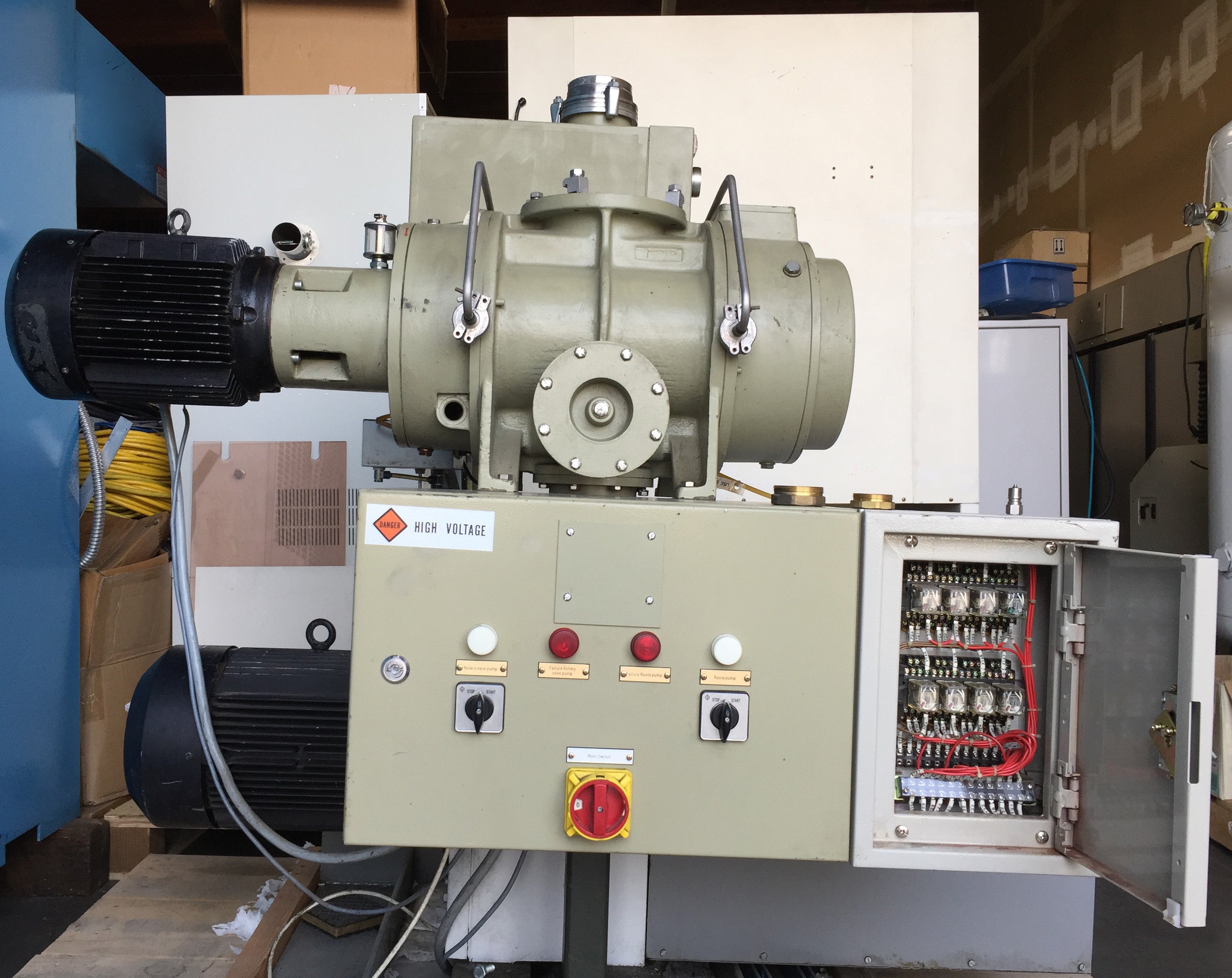 Pfeiffer Duo 250 A Dual Stage Vane Vacuum Pump – Bridge Tronic Global