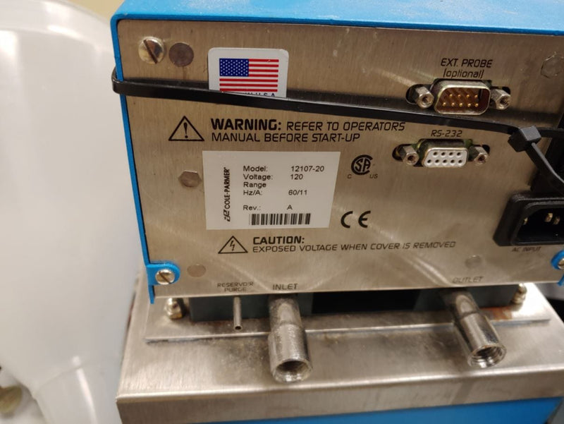 Cole Parmer 12107-20 Digital Polystat Temperature Controller – Bridge ...