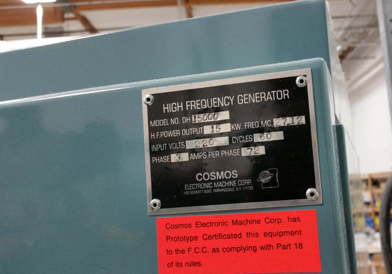 Cosmos DH 15000 High Frequency Generator – Bridge Tronic Global
