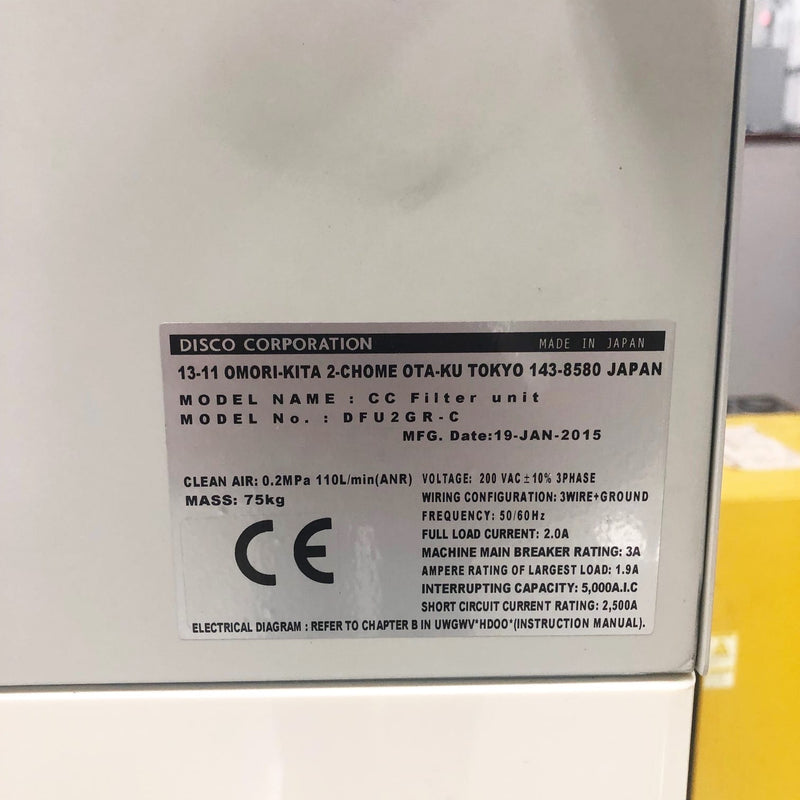 Disco CC DFU 2 GR-C Water Filter – Bridge Tronic Global