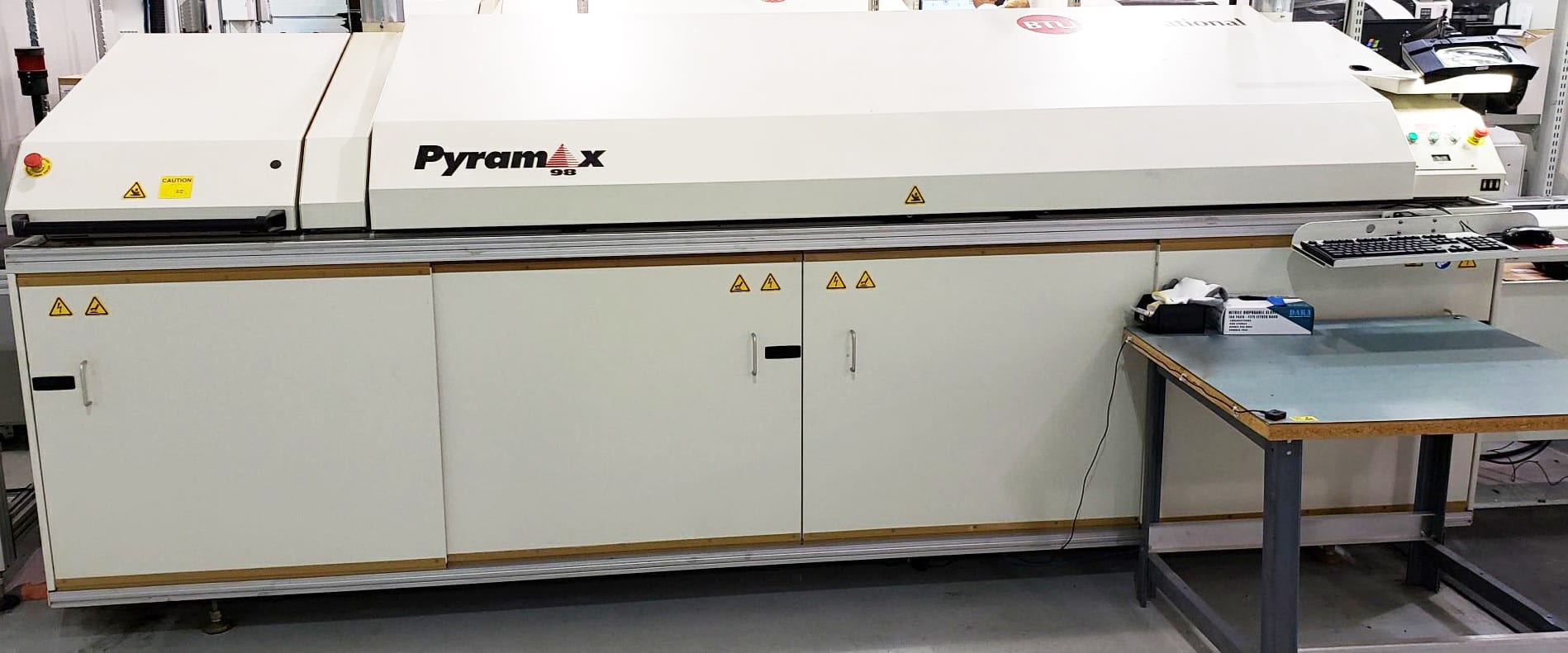 BTU Pyramax 98 A Reflow Oven – Bridge Tronic Global