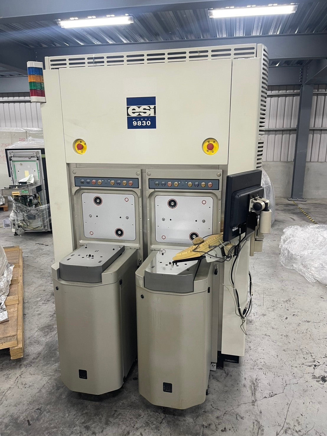 ESI 9830 IR Laser Repair System – Bridge Tronic Global