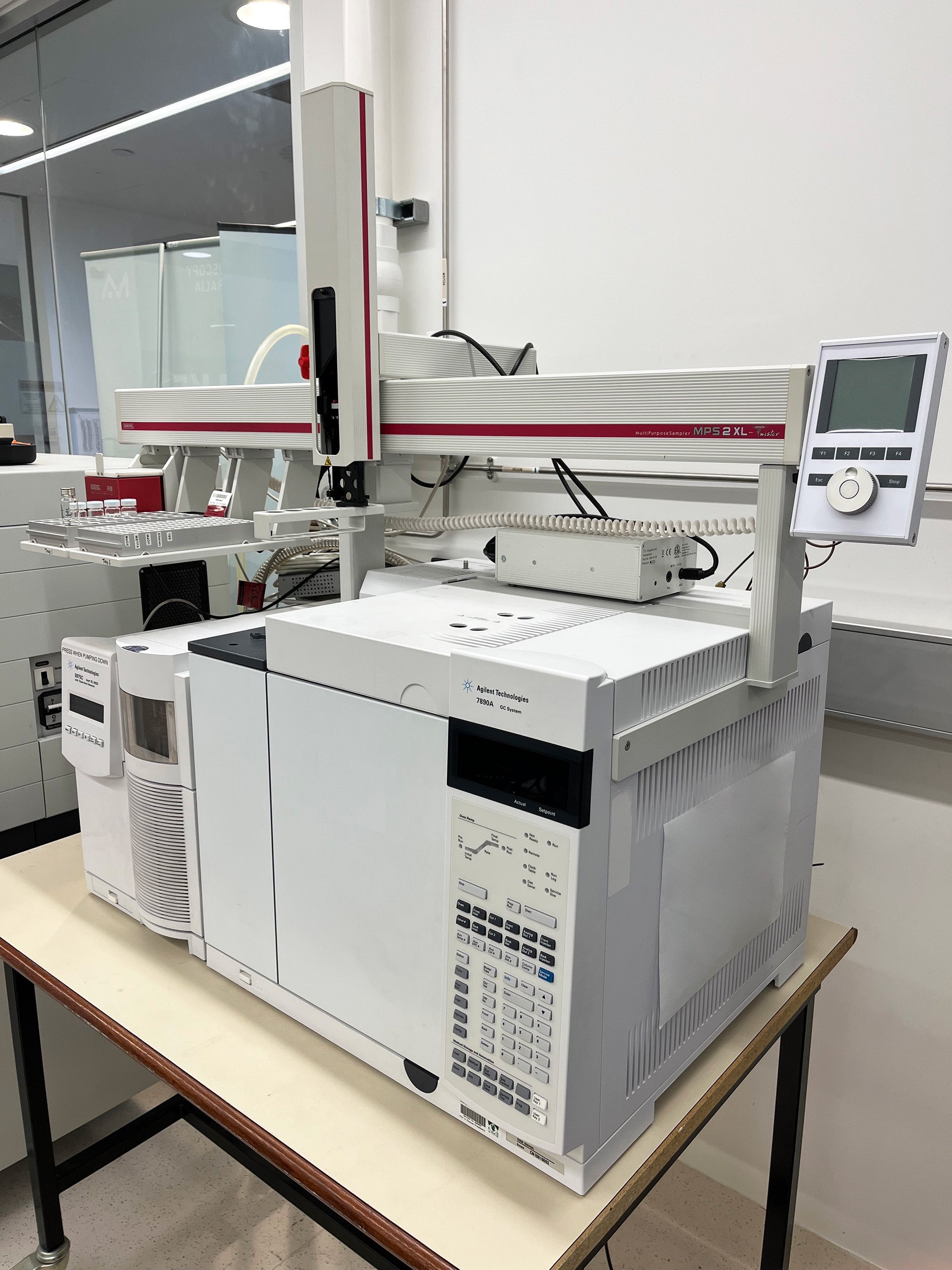 Agilent / Varian 7890 / 5975 GC-MS (Gas Chromatography-Mass Spectromet ...