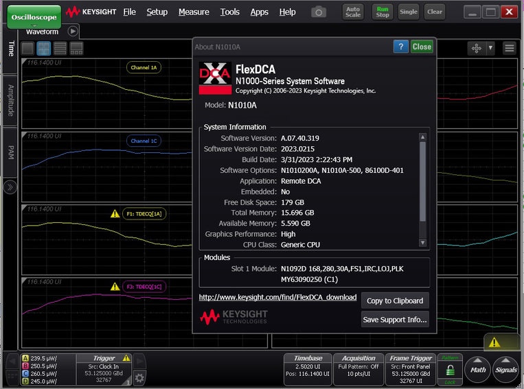Agilent N 1092 D Oscilloscope – Bridge Tronic Global