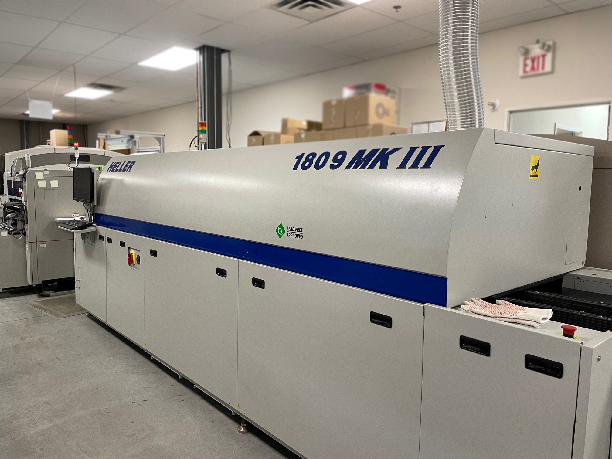 Heller 1809 MK III SMT Reflow Oven – Bridge Tronic Global
