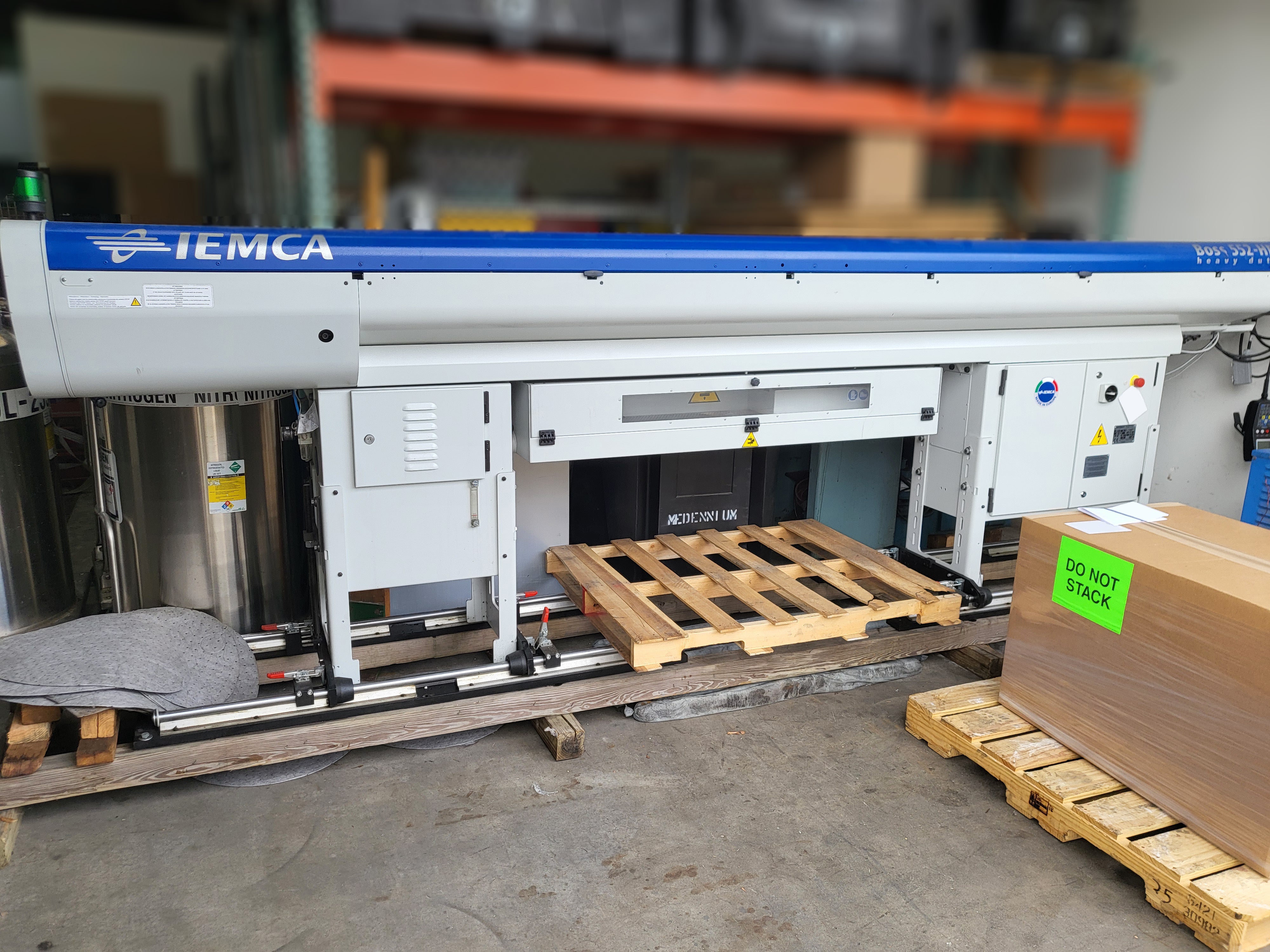 IEMCA BOSS 552 Bar Feeder – Bridge Tronic Global