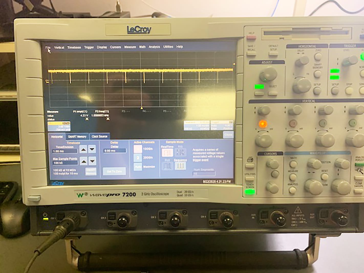 Teledyne LeCroy Wavepro 7200 Oscilloscope – Bridge Tronic Global