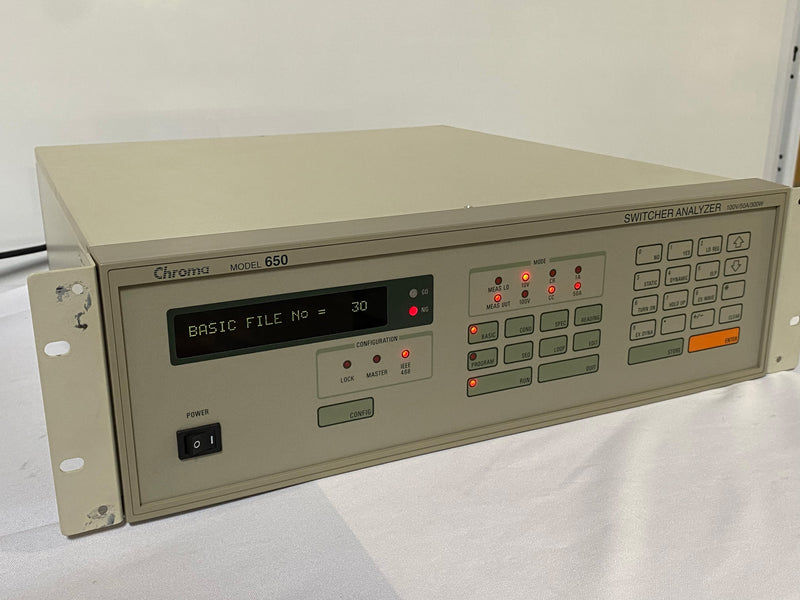 Chroma 650 Switcher Analyzer – Bridge Tronic Global