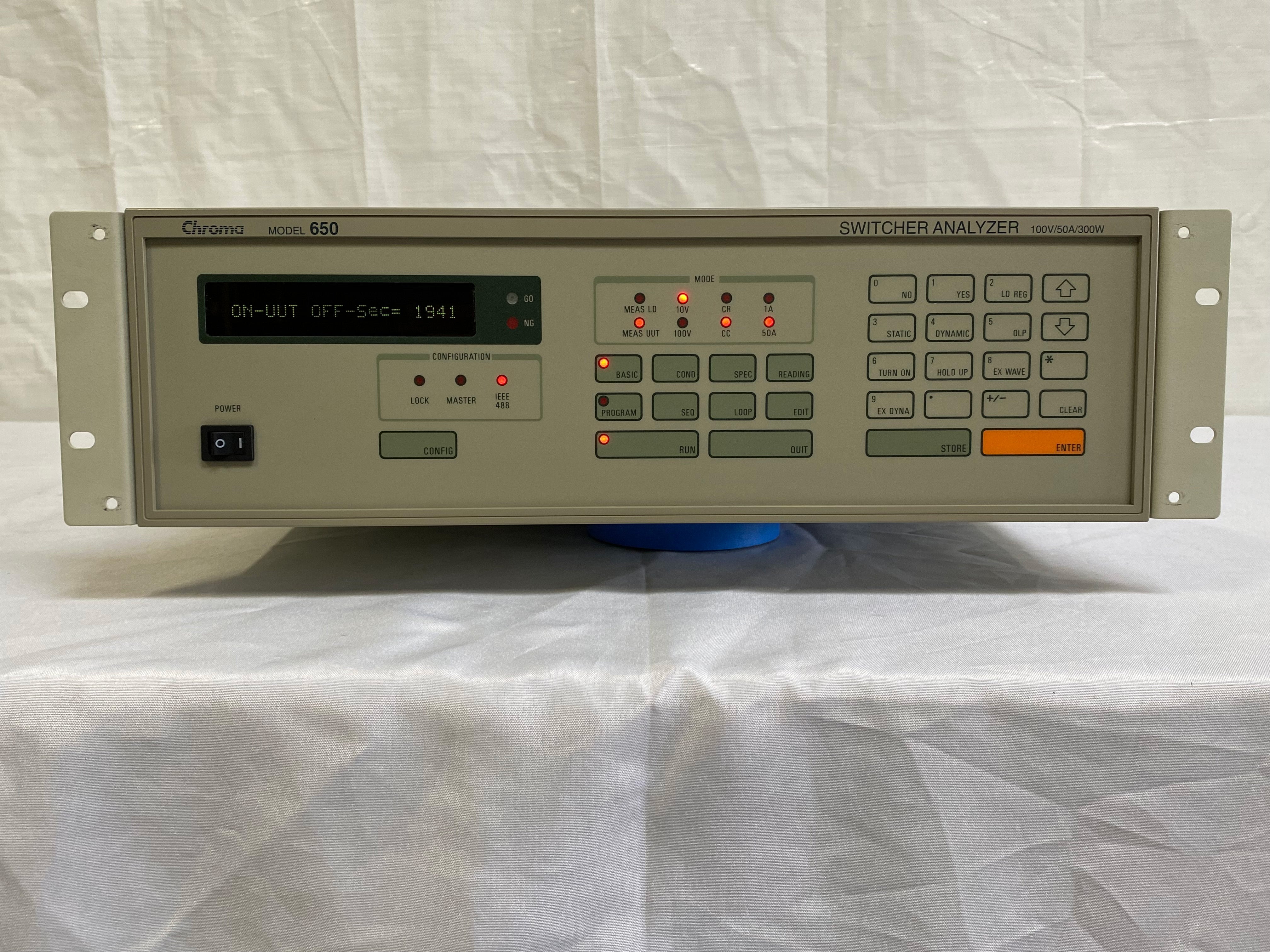 Chroma 650 Switcher Analyzer – Bridge Tronic Global