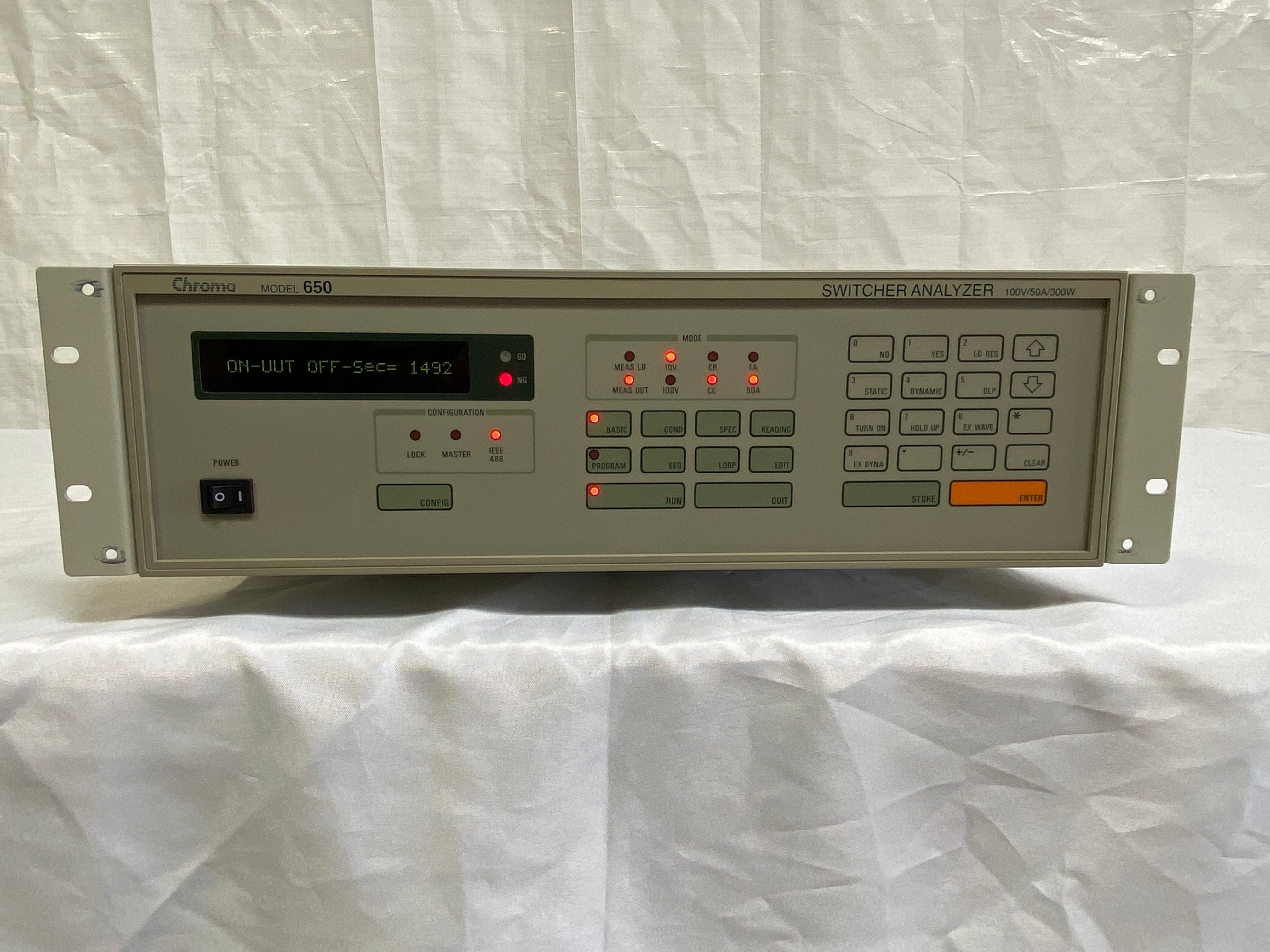 Chroma 650 Switcher Analyzer – Bridge Tronic Global