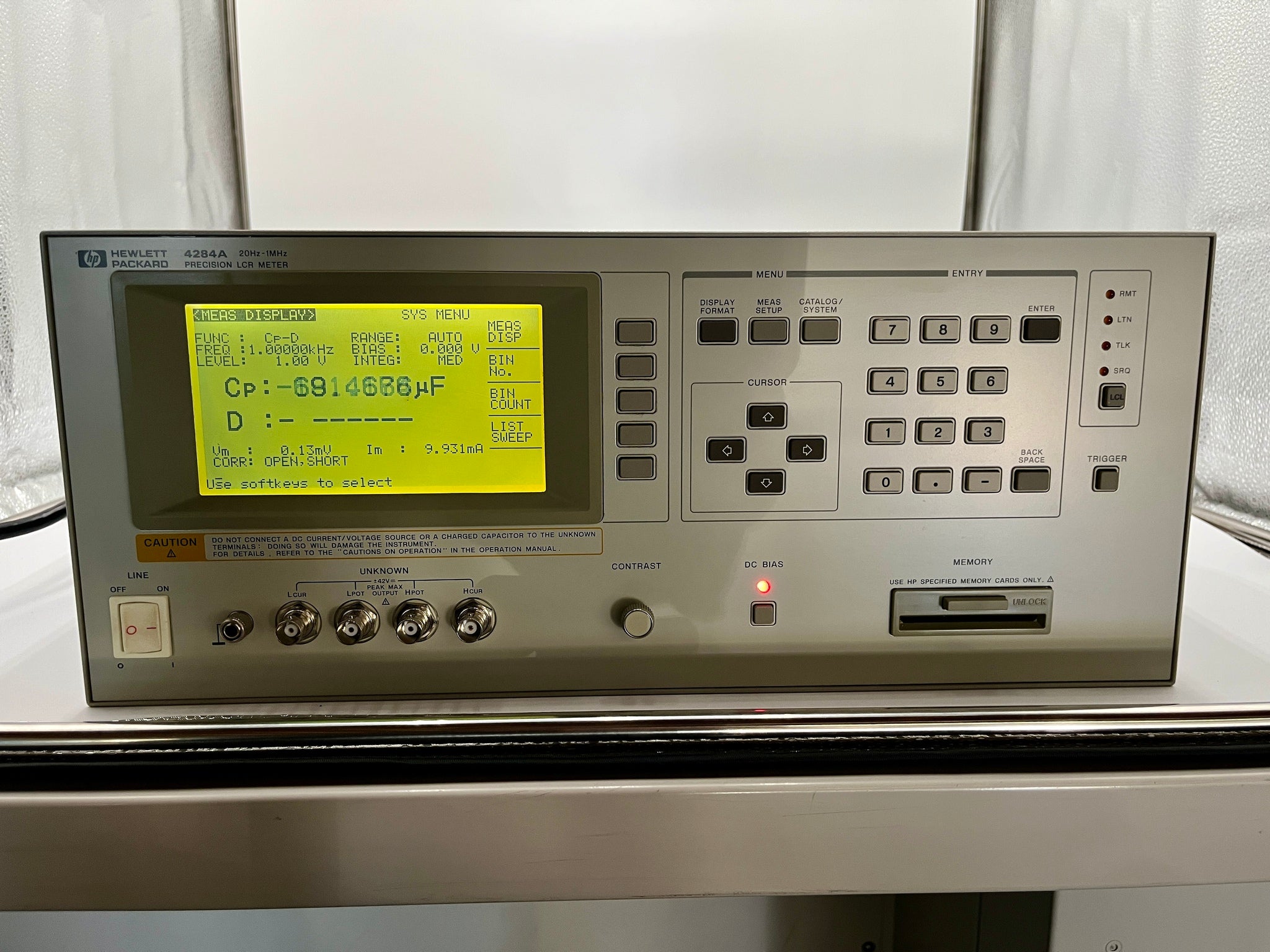 Keysight / Agilent 4284 A Precision LCR Meter – Bridge Tronic Global