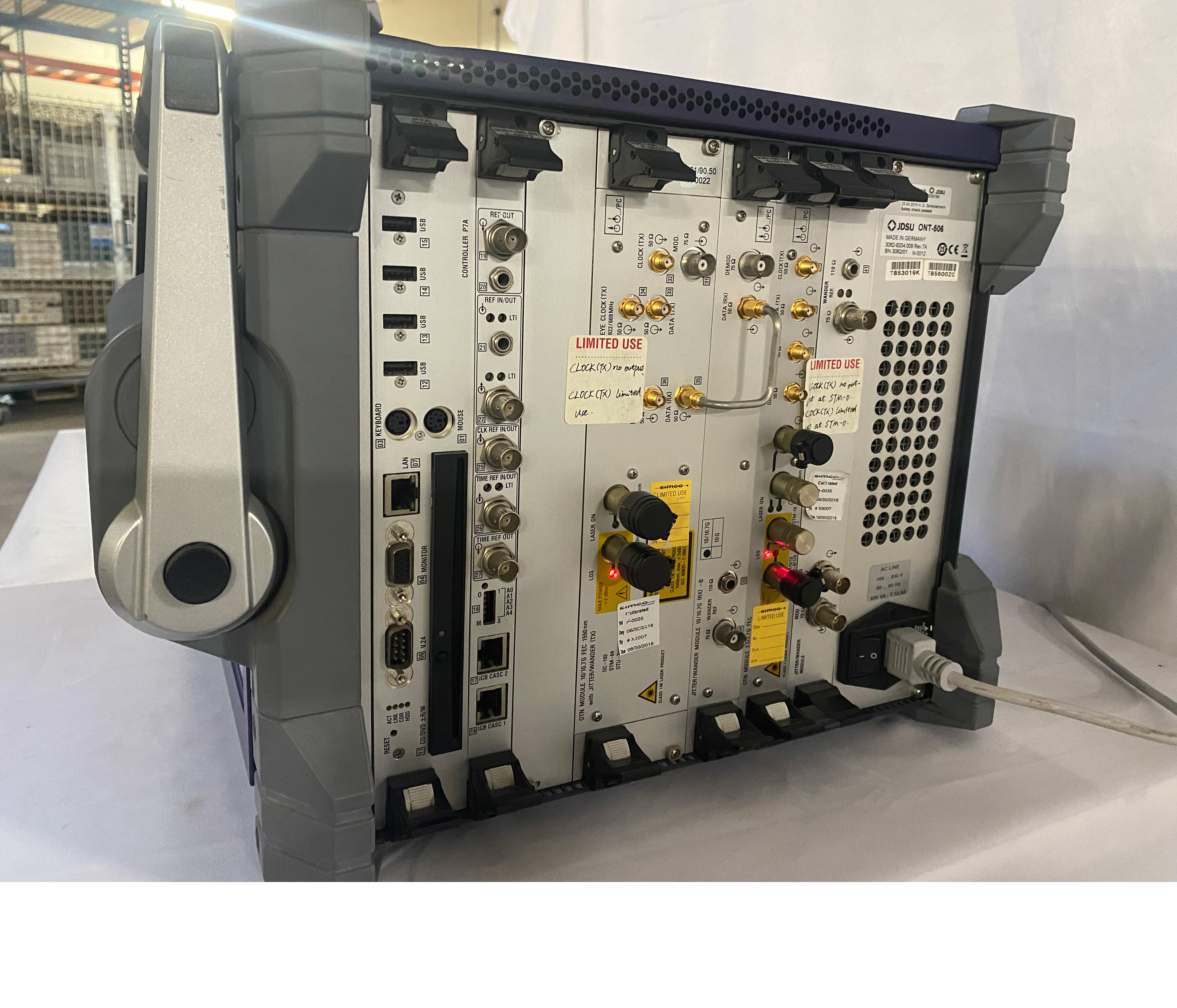 JDSU ONT 506 Optical Network Tester – Bridge Tronic Global