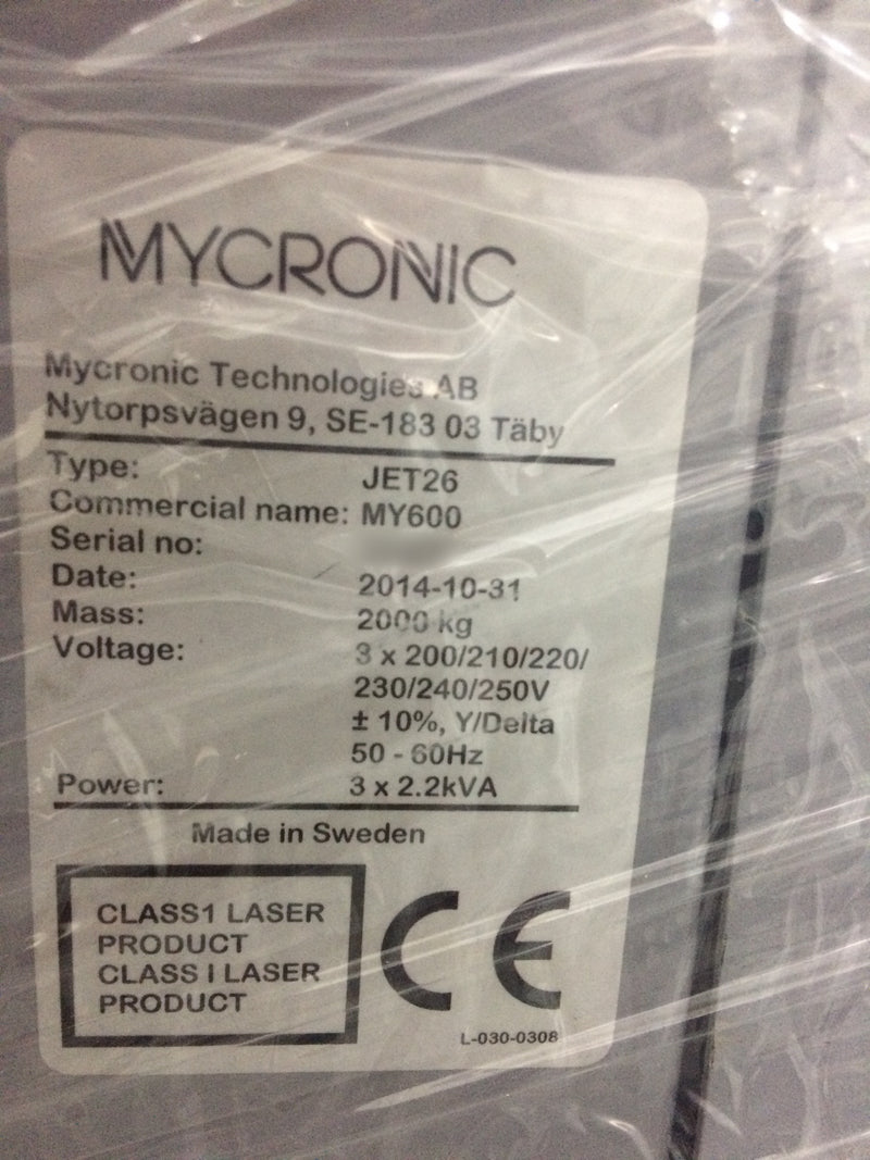 MyData MY 600 Jet Printer – Bridge Tronic Global