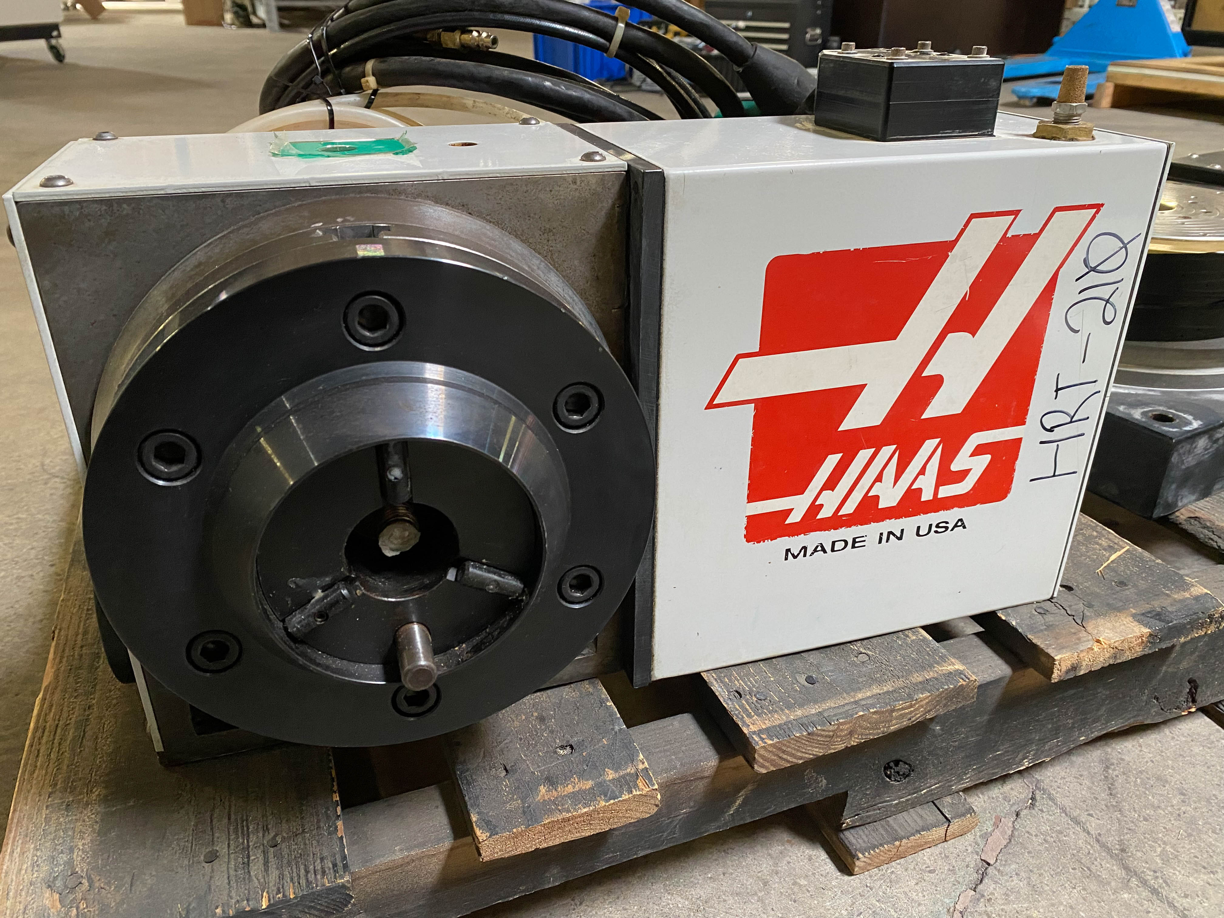Haas HRT 210 Rotary Table – Bridge Tronic Global