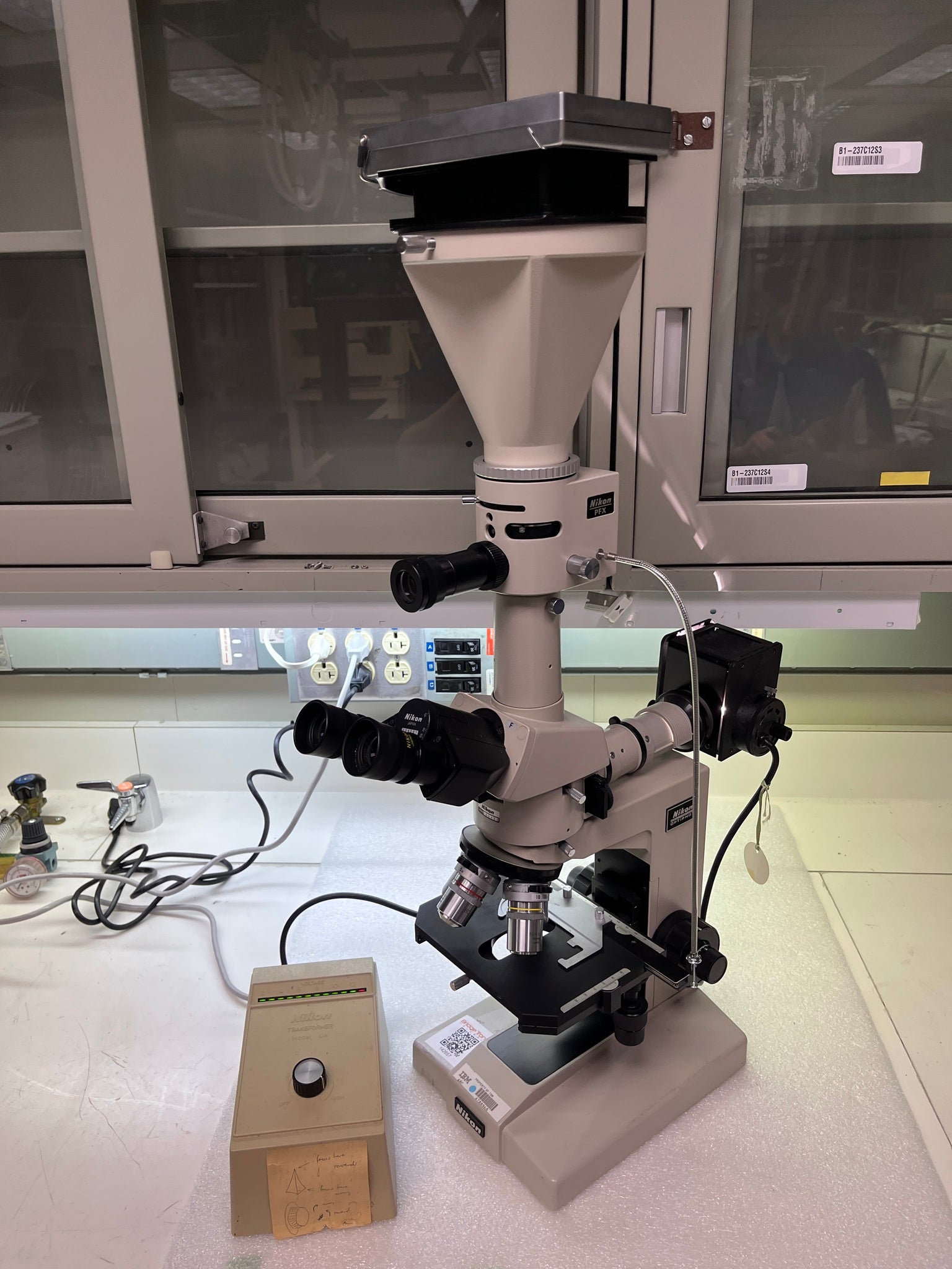 Nikon Optiphot Microscope – Bridge Tronic Global