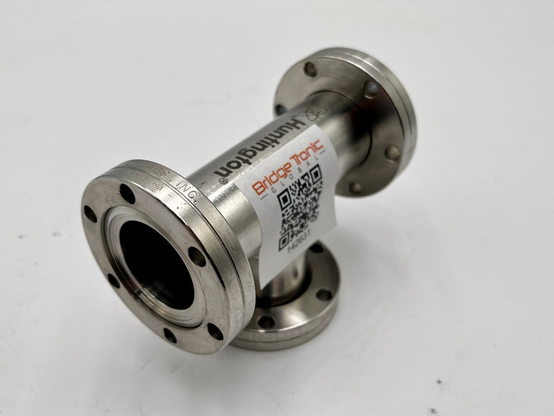Huntington VF 151 High Vacuum ConFlat Tee Fitting – Bridge Tronic Global