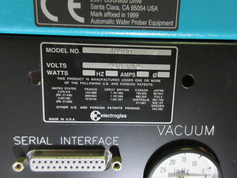 Electroglas EG 4090 u Automatic Wafer Prober – Bridge Tronic Global