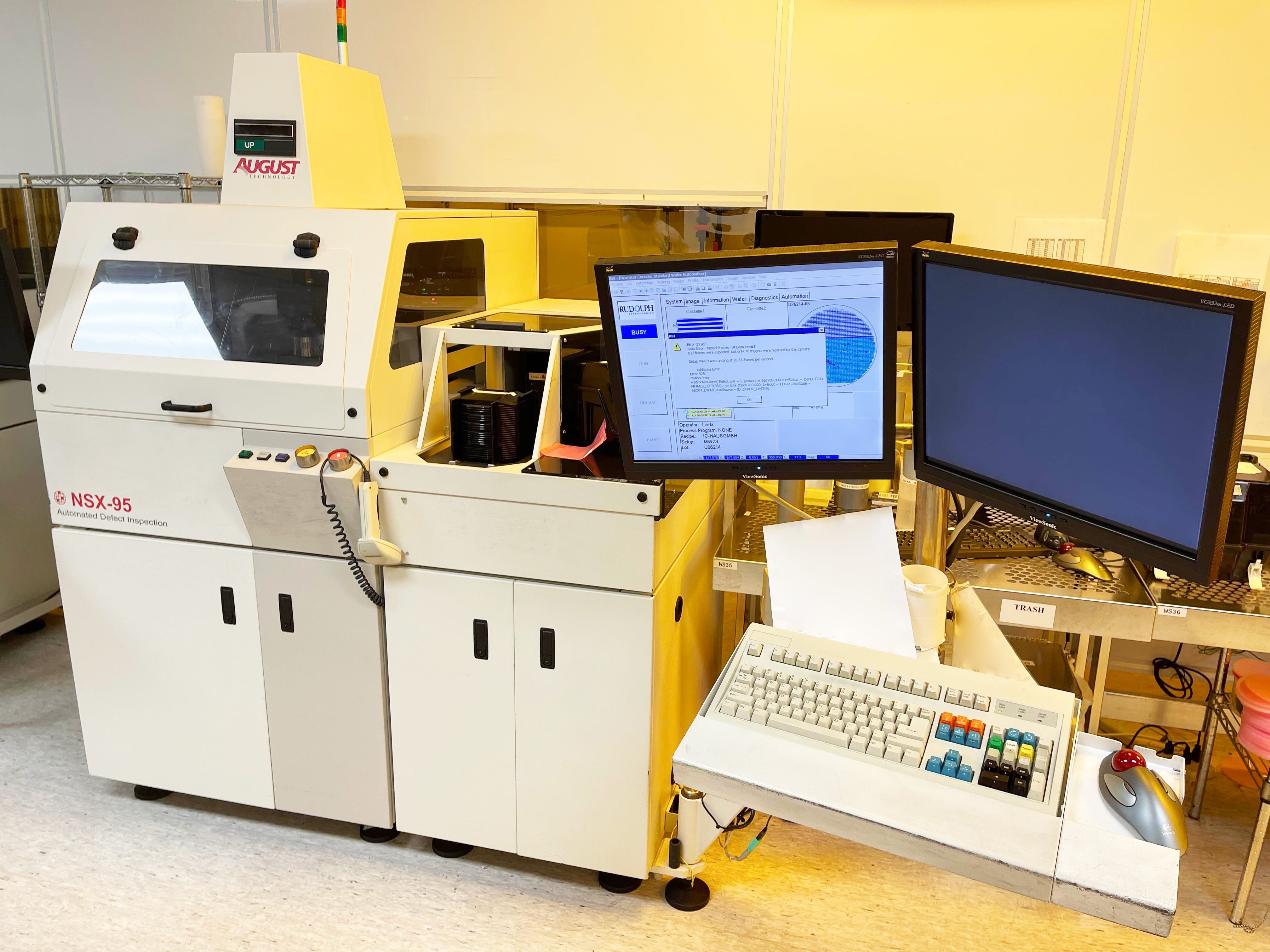 ONTO / Rudolph / August NSX 95 Automatic Defect Inspection Machine ...