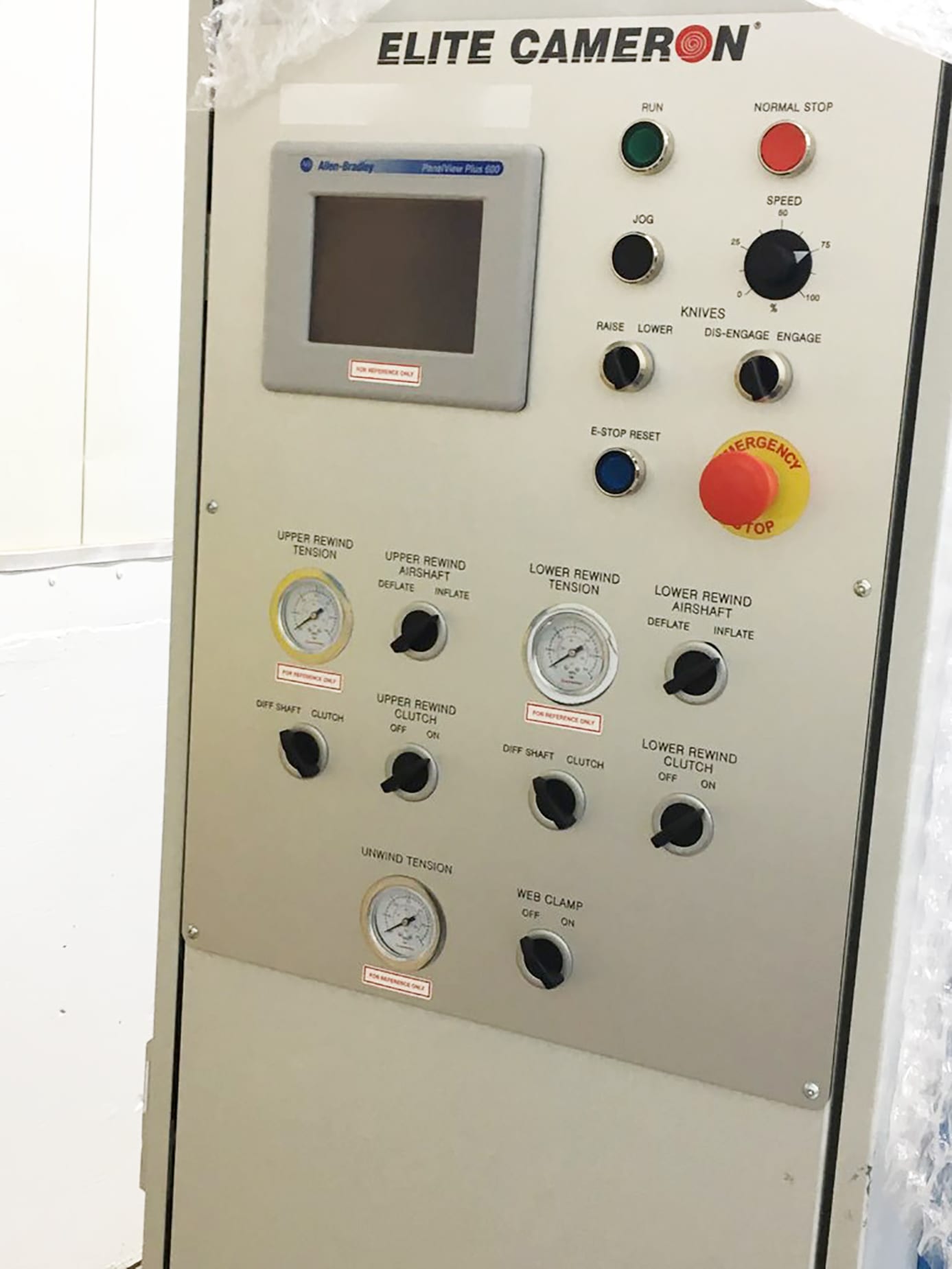 Elite Cameron EW 600 Slitter Rewinder – Bridge Tronic Global