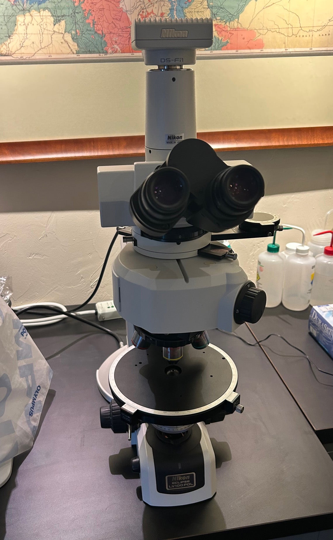 Nikon Eclipse LV 100 POL Petographic Scope – Bridge Tronic Global
