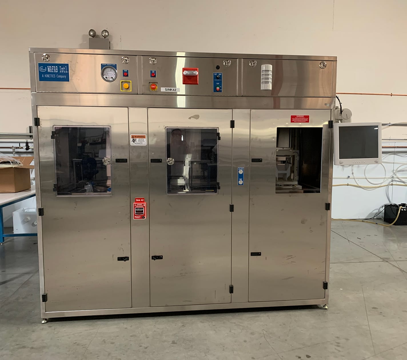 Wafab APS 098 Strip Solvent Station – Bridge Tronic Global