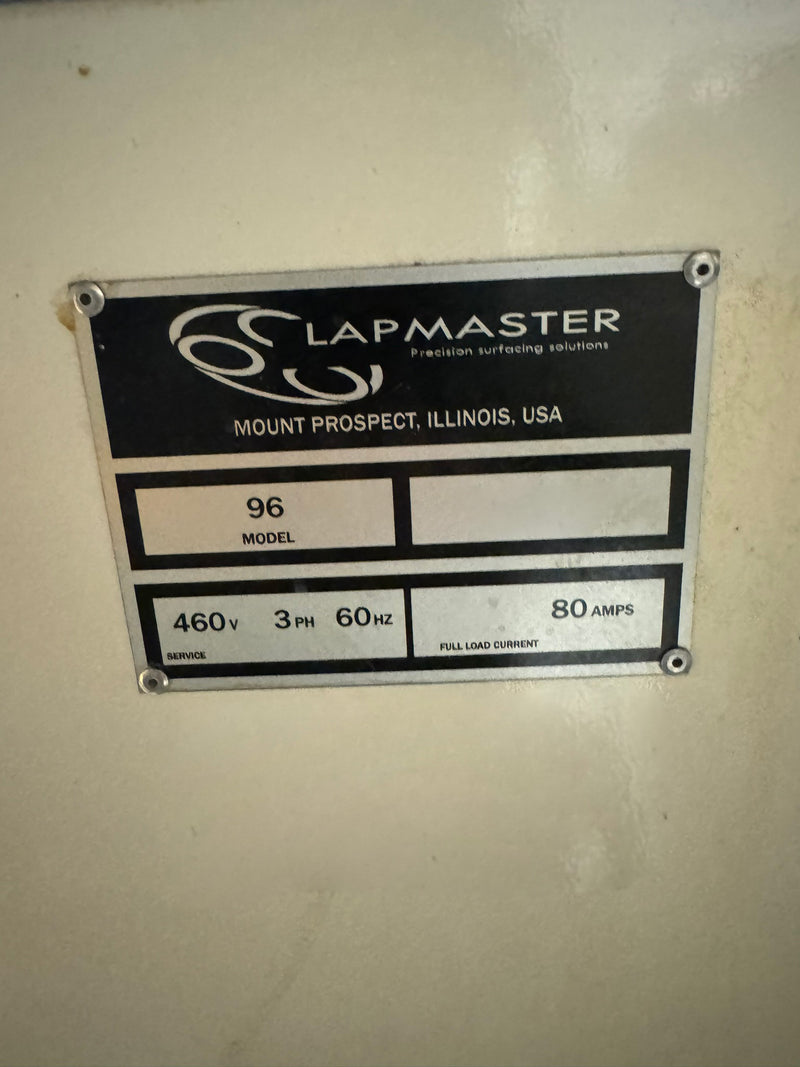 Lapmaster 96 Continuous Polisher – Bridge Tronic Global