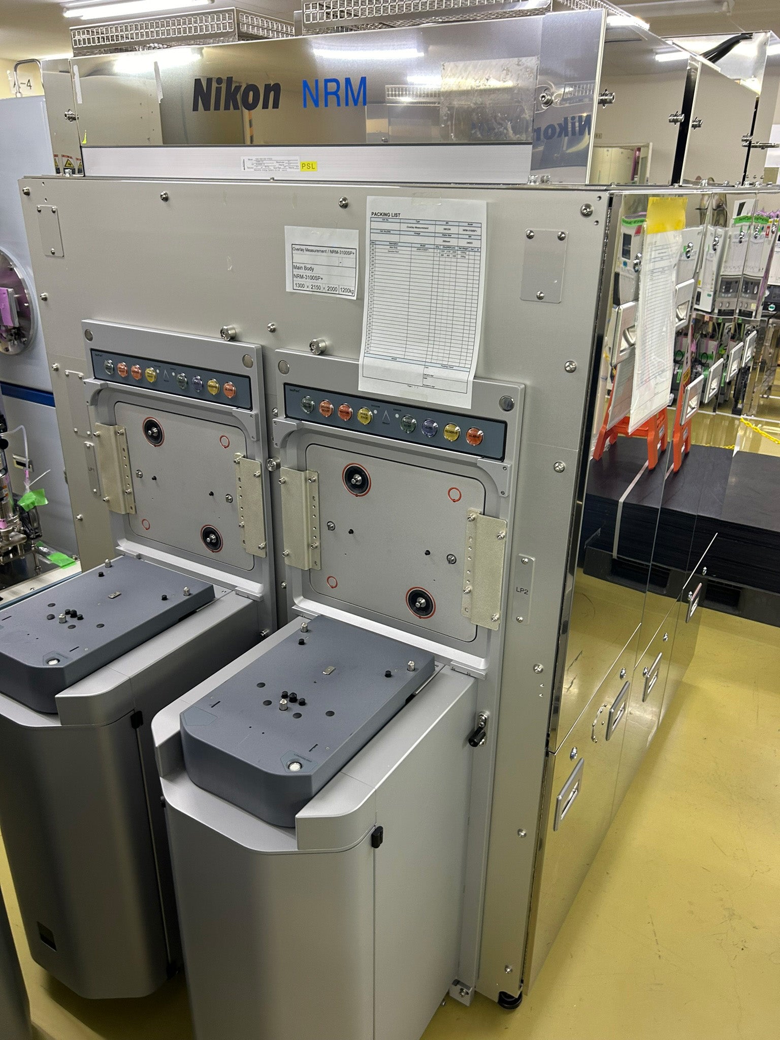 Nikon NRM 3100 SP+ Overlay Measurement – Bridge Tronic Global