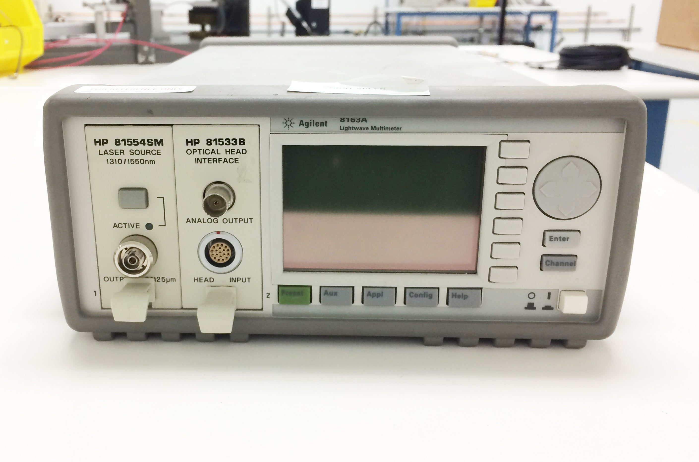 Agilent 8163 A Lightwave Multimeter – Bridge Tronic Global