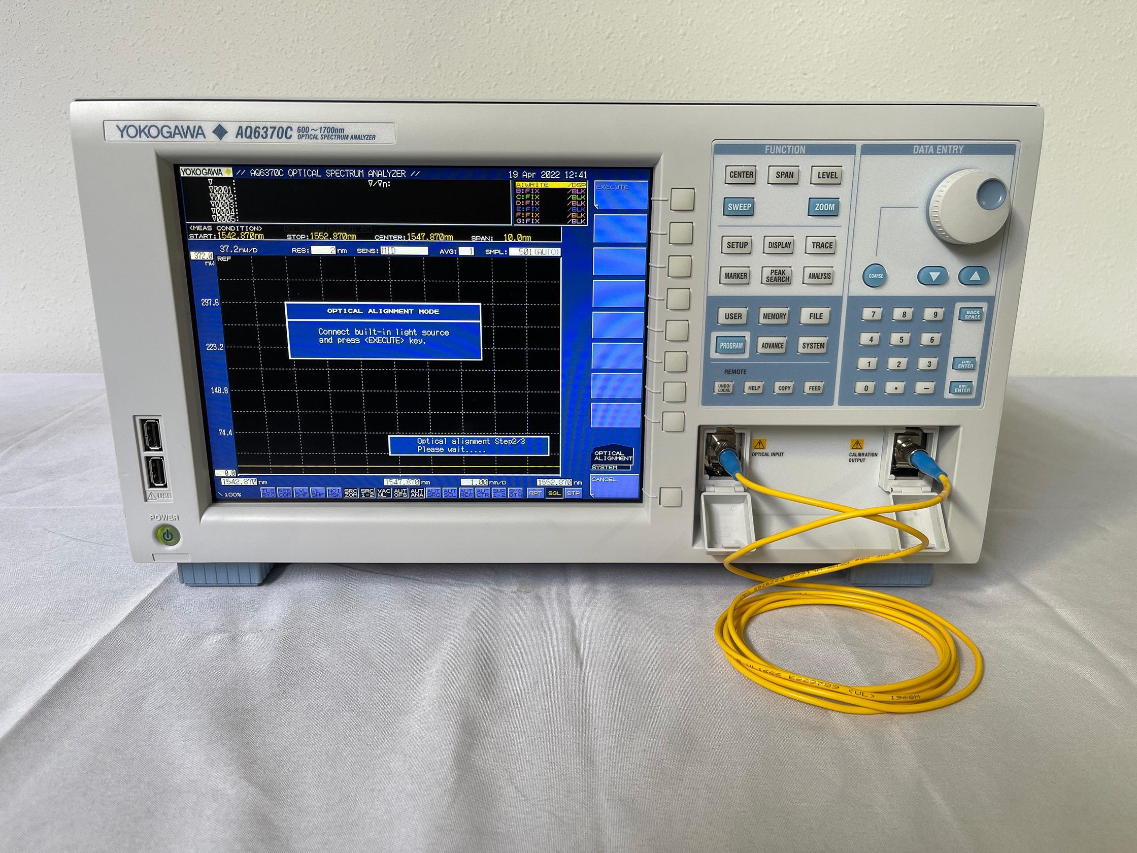 Yokogawa AQ 6370 C Optical Spectrum Analyzer – Bridge Tronic Global
