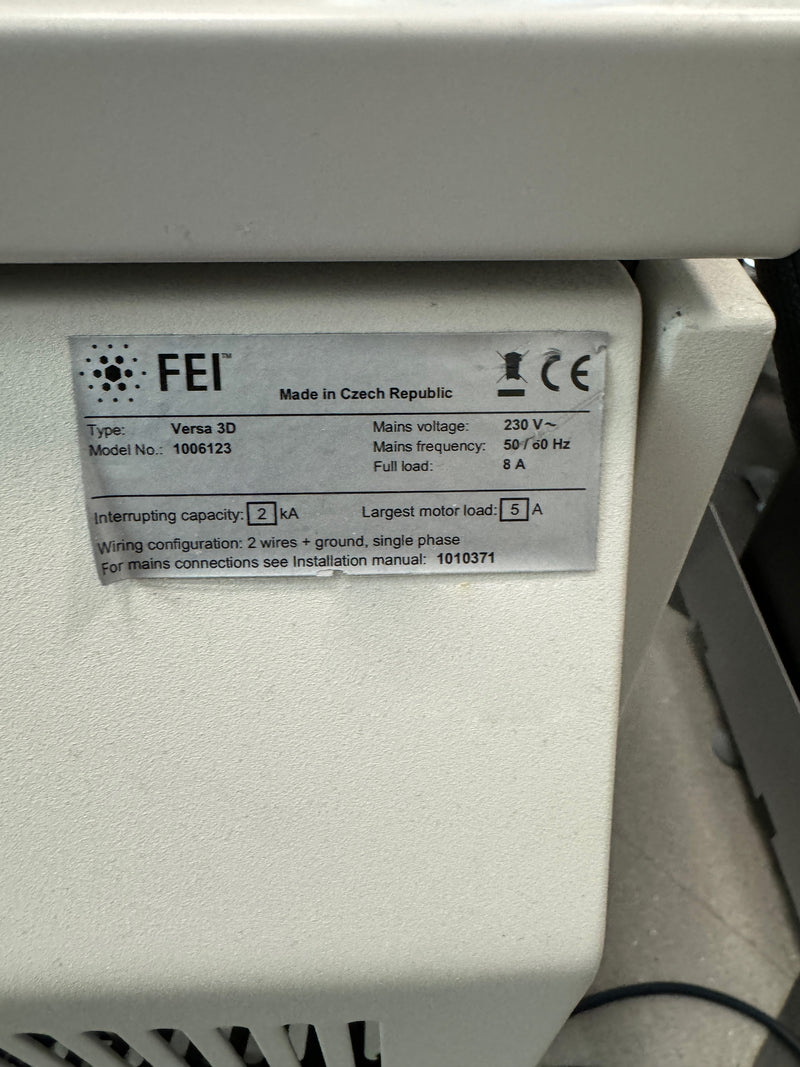 Thermo Fisher Scientific / FEI Versa 3 D FIB (Focused Ion Beam ...