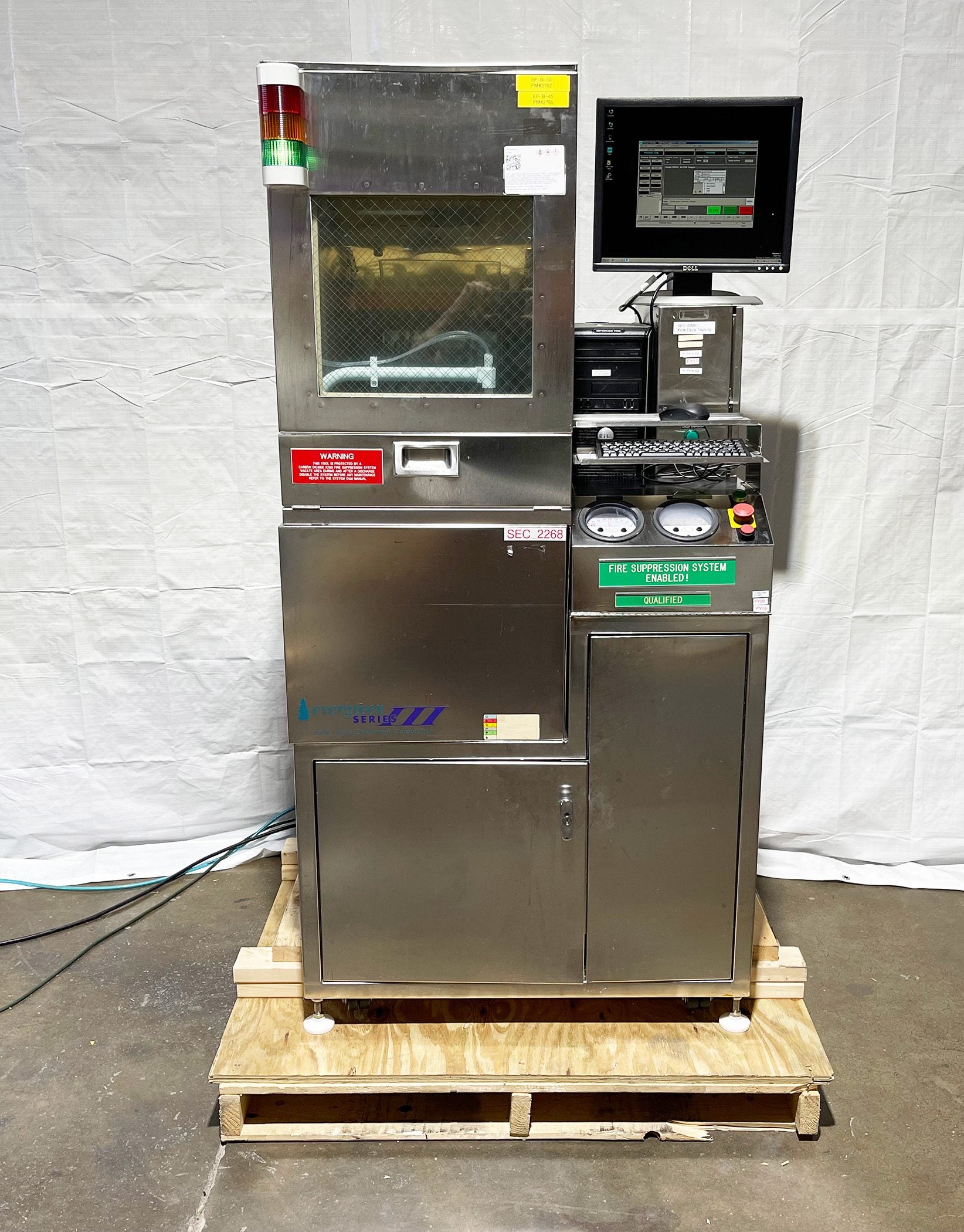 SSEC 300 ML Evergreen Series III Wafer Mask Scrubber – Bridge Tronic Global