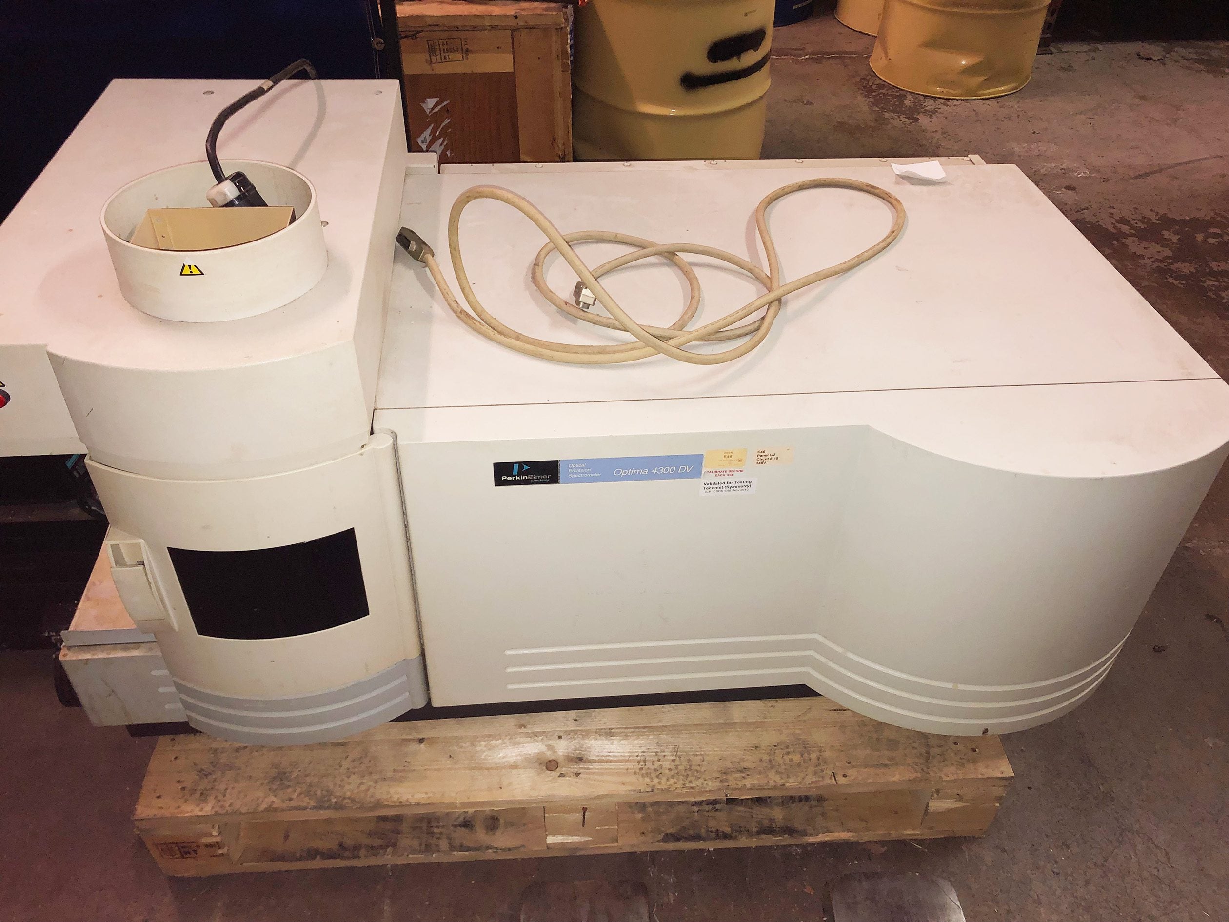 Perkin Elmer Optima 4300 DV Optical Emission Spectrometer – Bridge ...