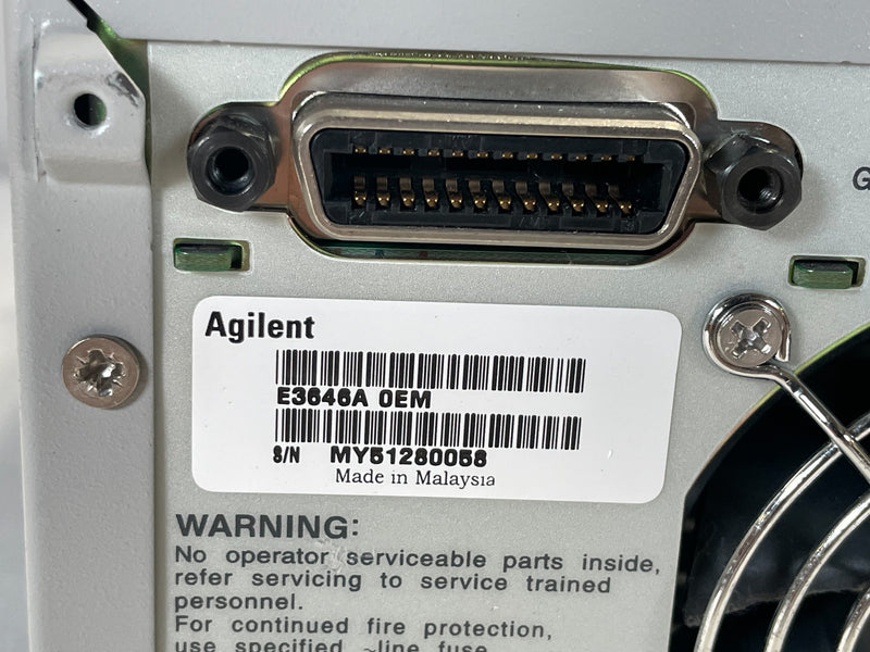 Agilent E 3646 A DC Power Supply – Bridge Tronic Global