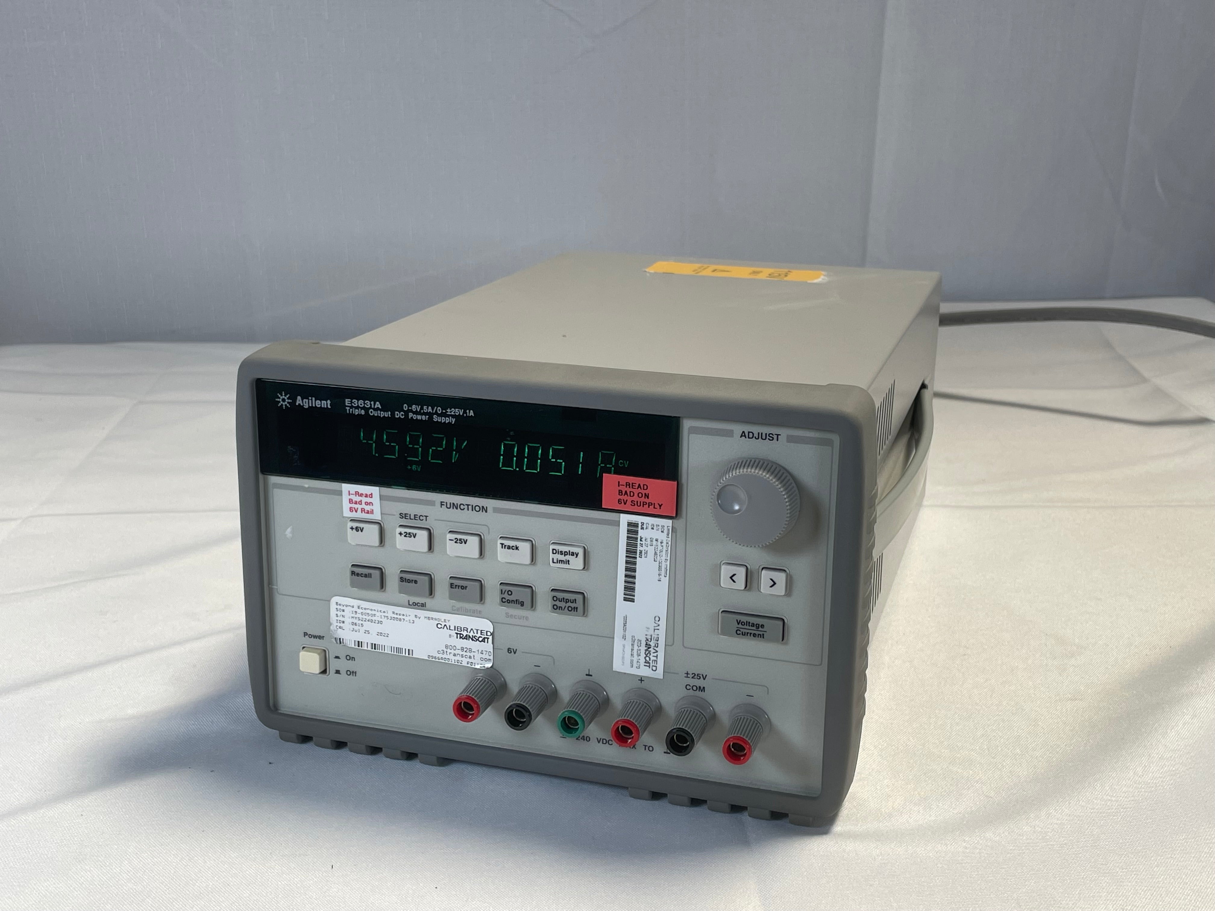 Agilent E 3631 A DC Power Supply – Bridge Tronic Global