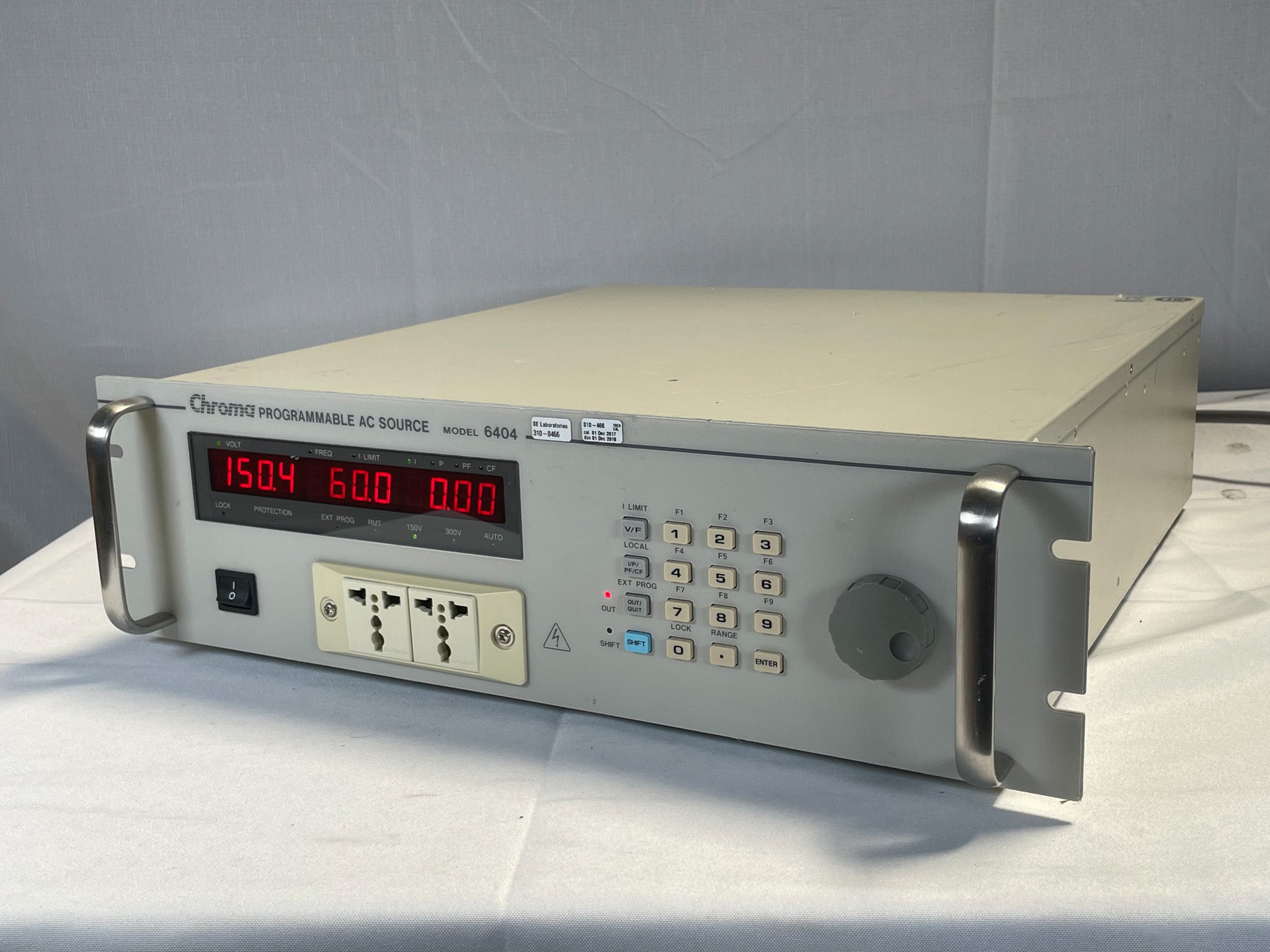 Chroma 6404 Programmable AC Source – Bridge Tronic Global