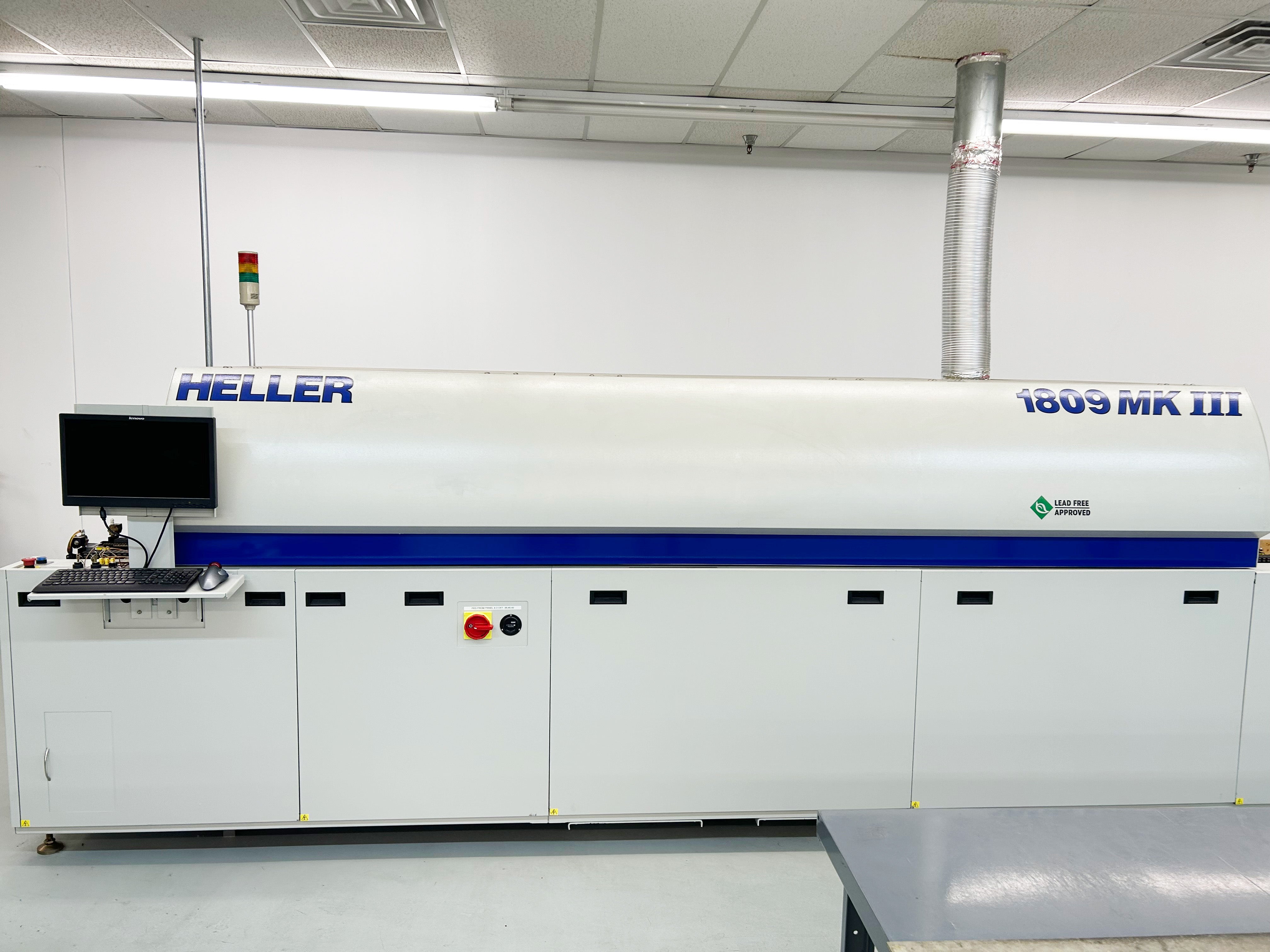 Heller 1809 MK III SMT Reflow Oven – Bridge Tronic Global