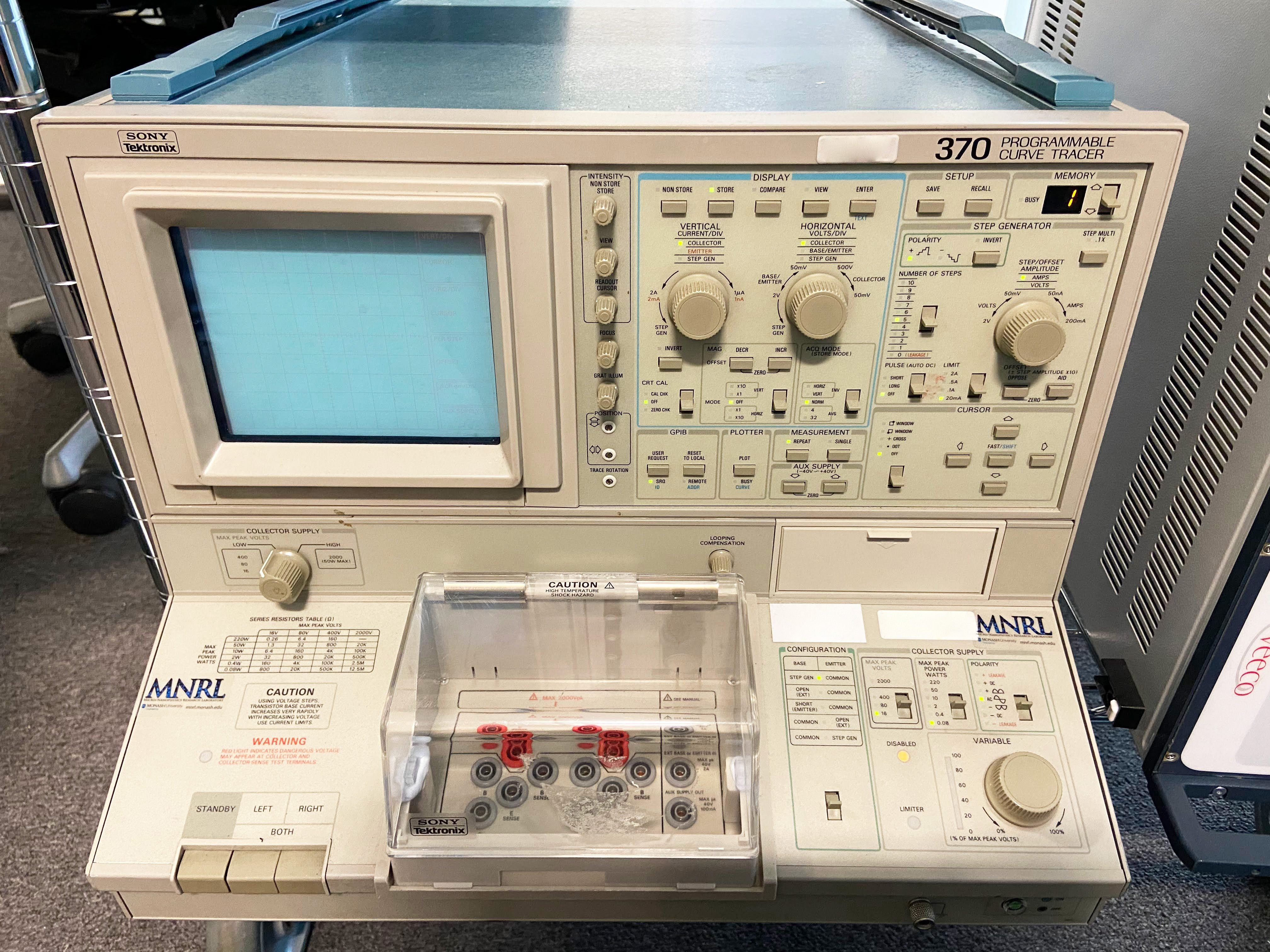 Tektronix 370 Programmable Curve Tracer – Bridge Tronic Global
