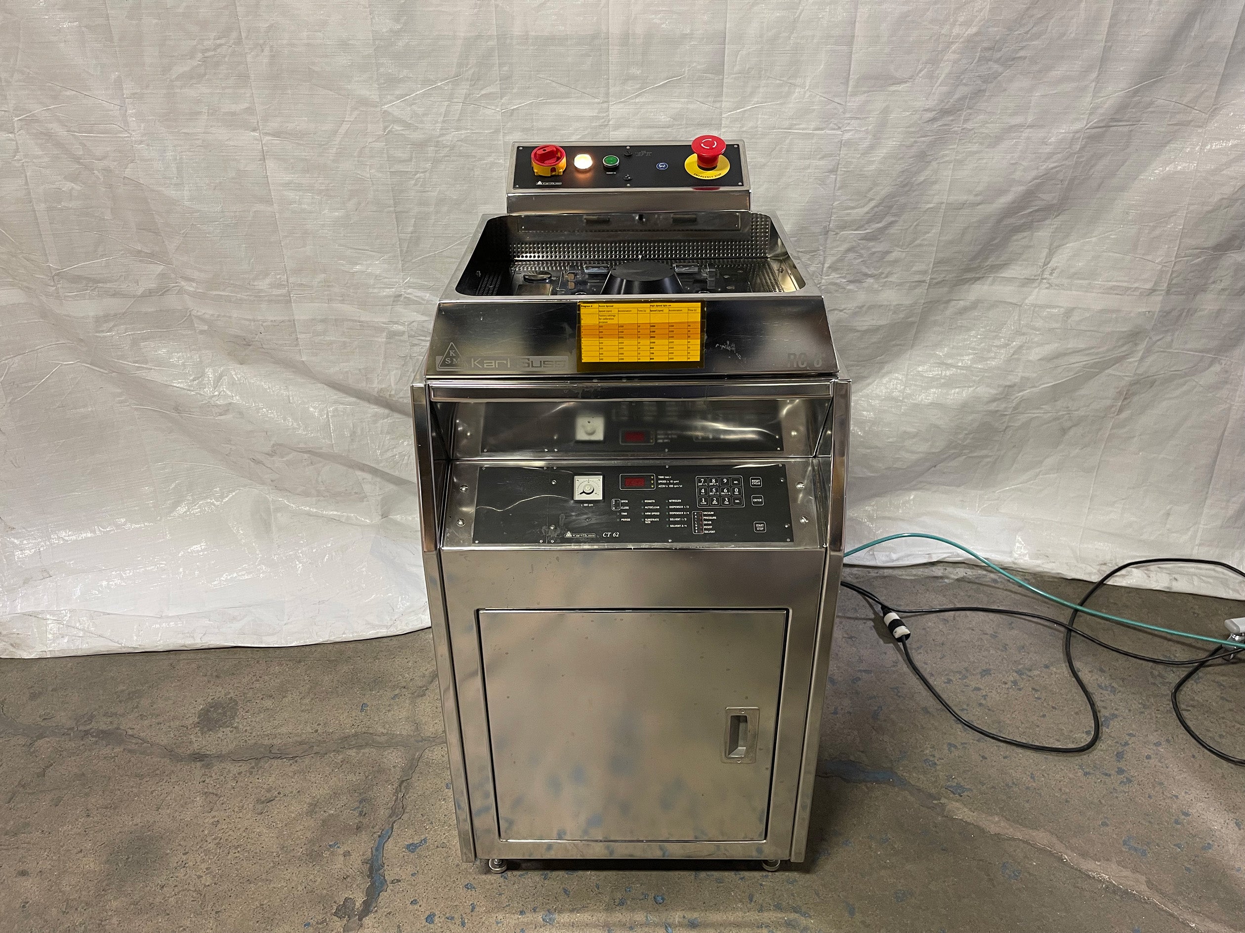 SUSS RC 8 MS 3 Spin Coater – Bridge Tronic Global