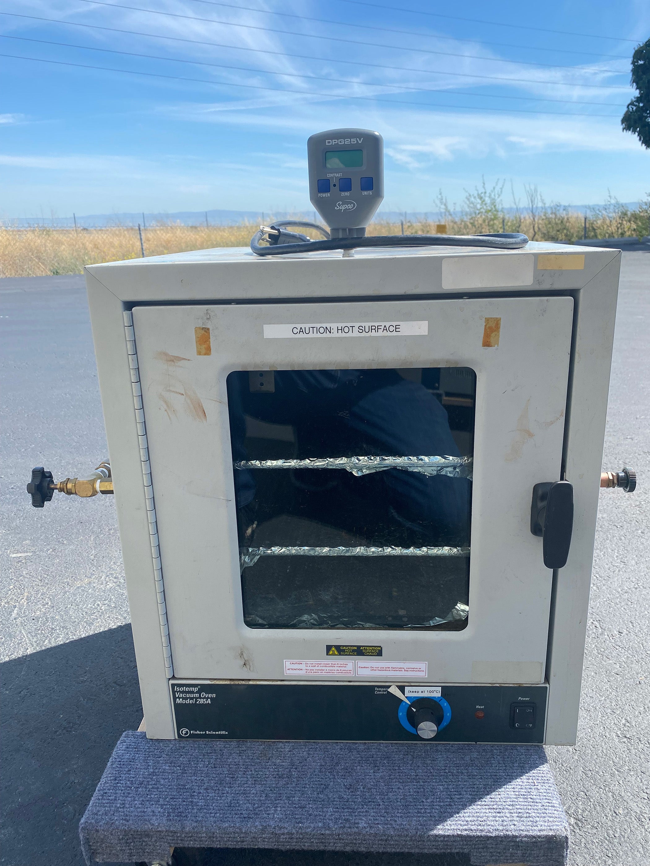 IsoTemp 285 A Vacuum Oven – Bridge Tronic Global