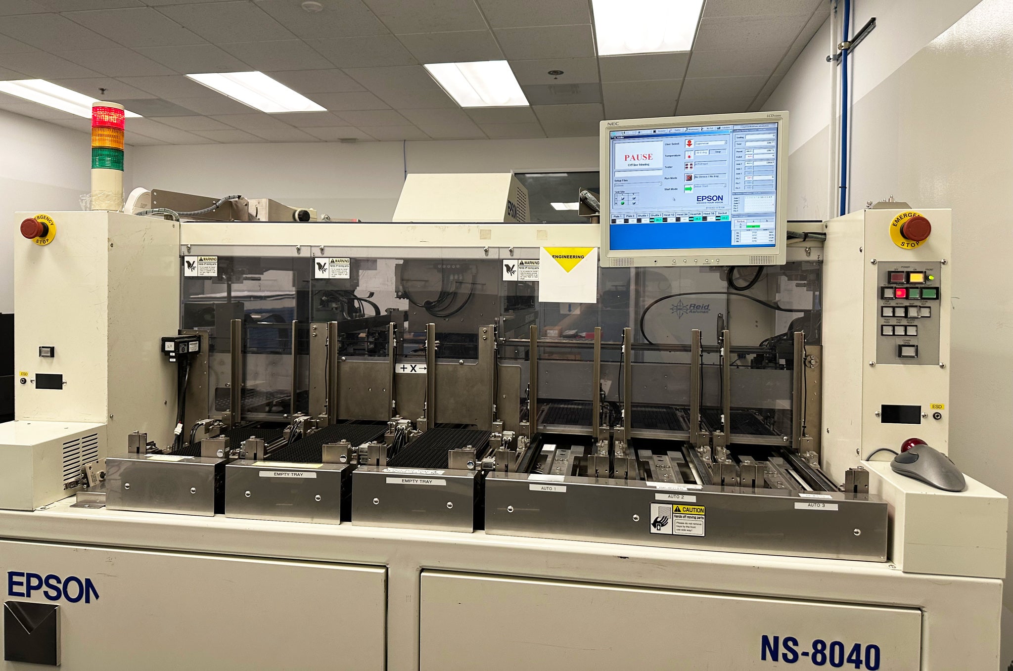 Seiko / Epson NS 8040 Handler – Bridge Tronic Global