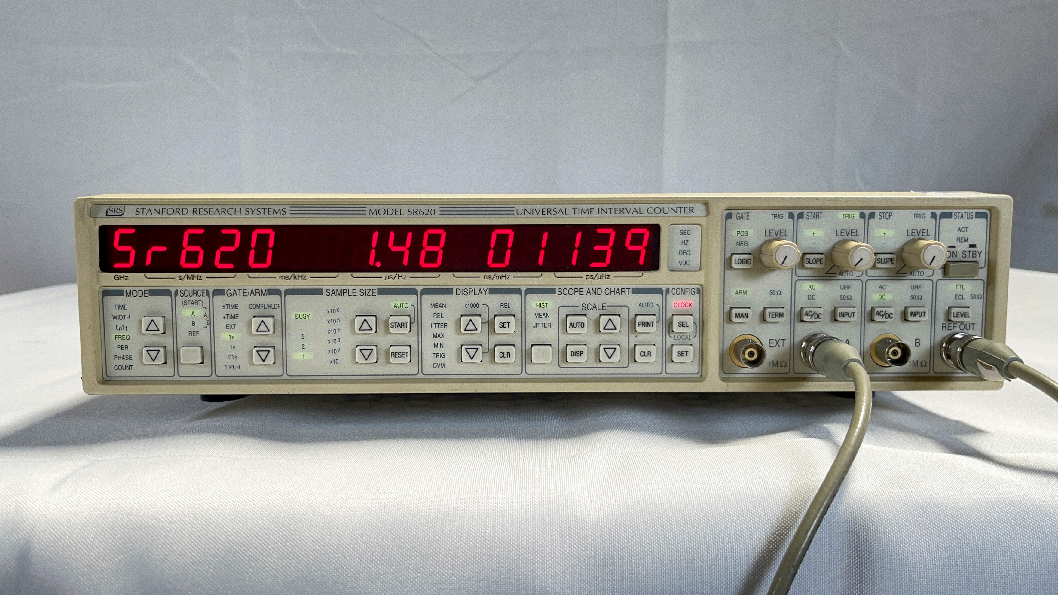 Stanford Research Systems (SRS) SR 620 Universal Time Interval Counter ...