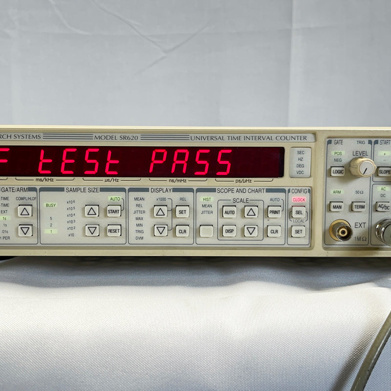 Stanford Research Systems (SRS) SR 620 Universal Time Interval Counter ...