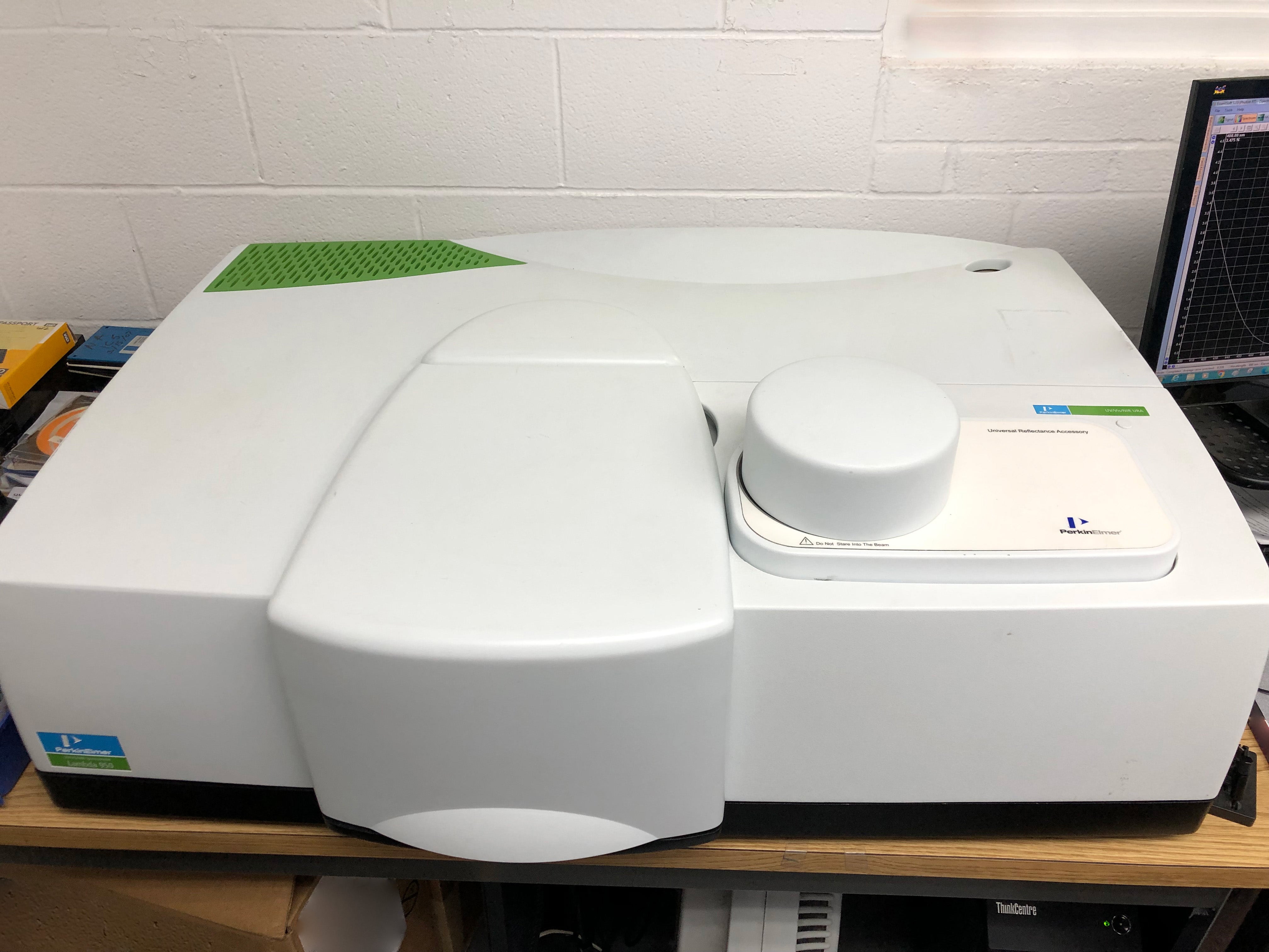 Perkin Elmer Lambda 950 UV-VIS-NIR Spectrophotometer (Ultra Violet Vis ...