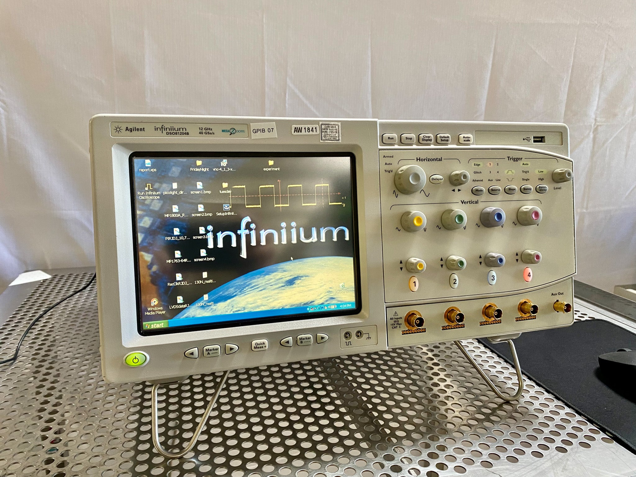 Agilent DSO 81204 B Infinium Oscilloscope – Bridge Tronic Global