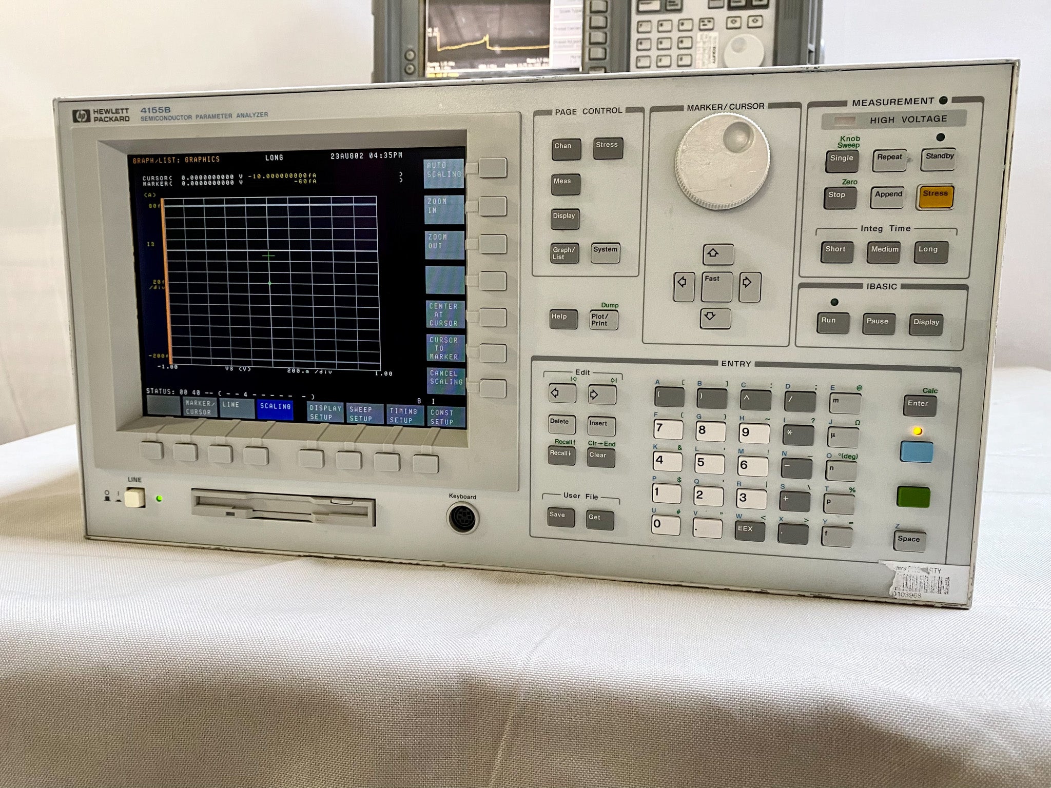 Keysight / Agilent 4155 B Semiconductor Parameter Analyzer – Bridge ...