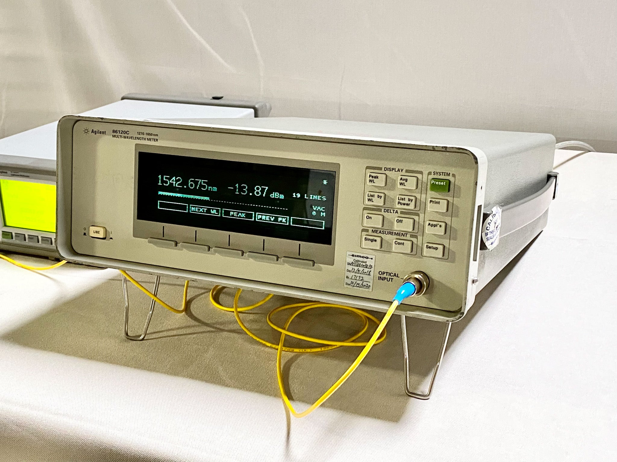Agilent 86120 C Multi-Wavelength Meter – Bridge Tronic Global