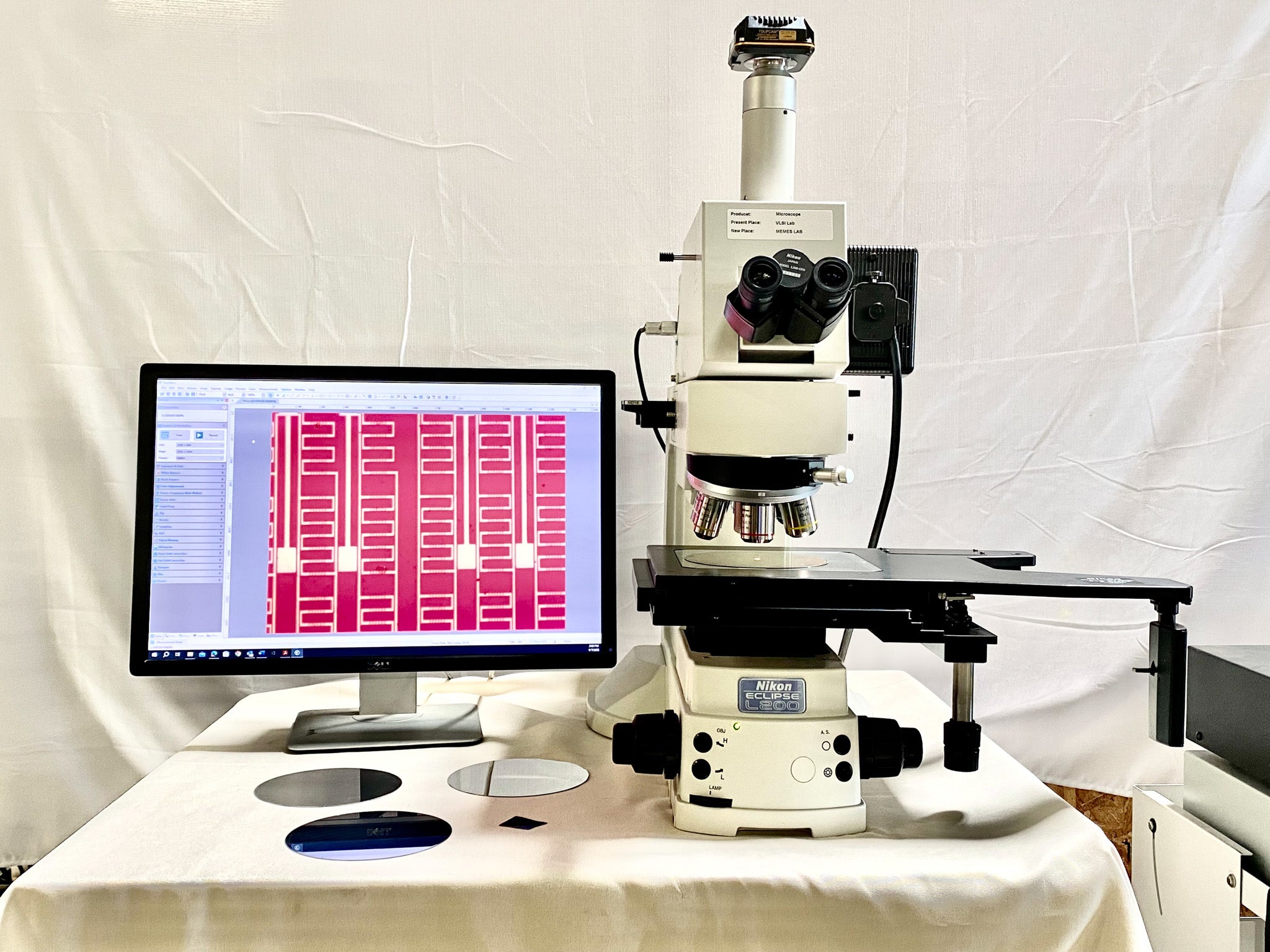 Nikon Eclipse L 200 Microscope – Bridge Tronic Global