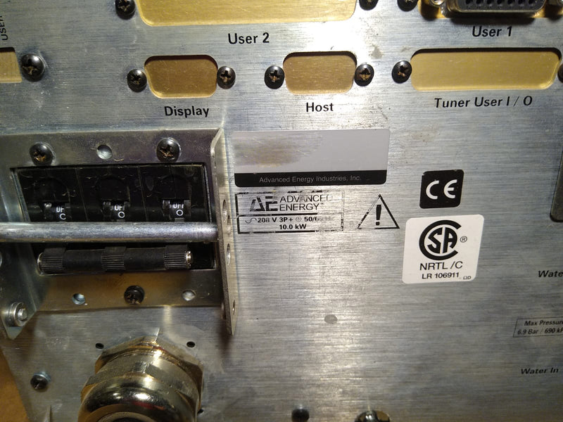 Advanced Energy RFG 5500 RF Generator – Bridge Tronic Global